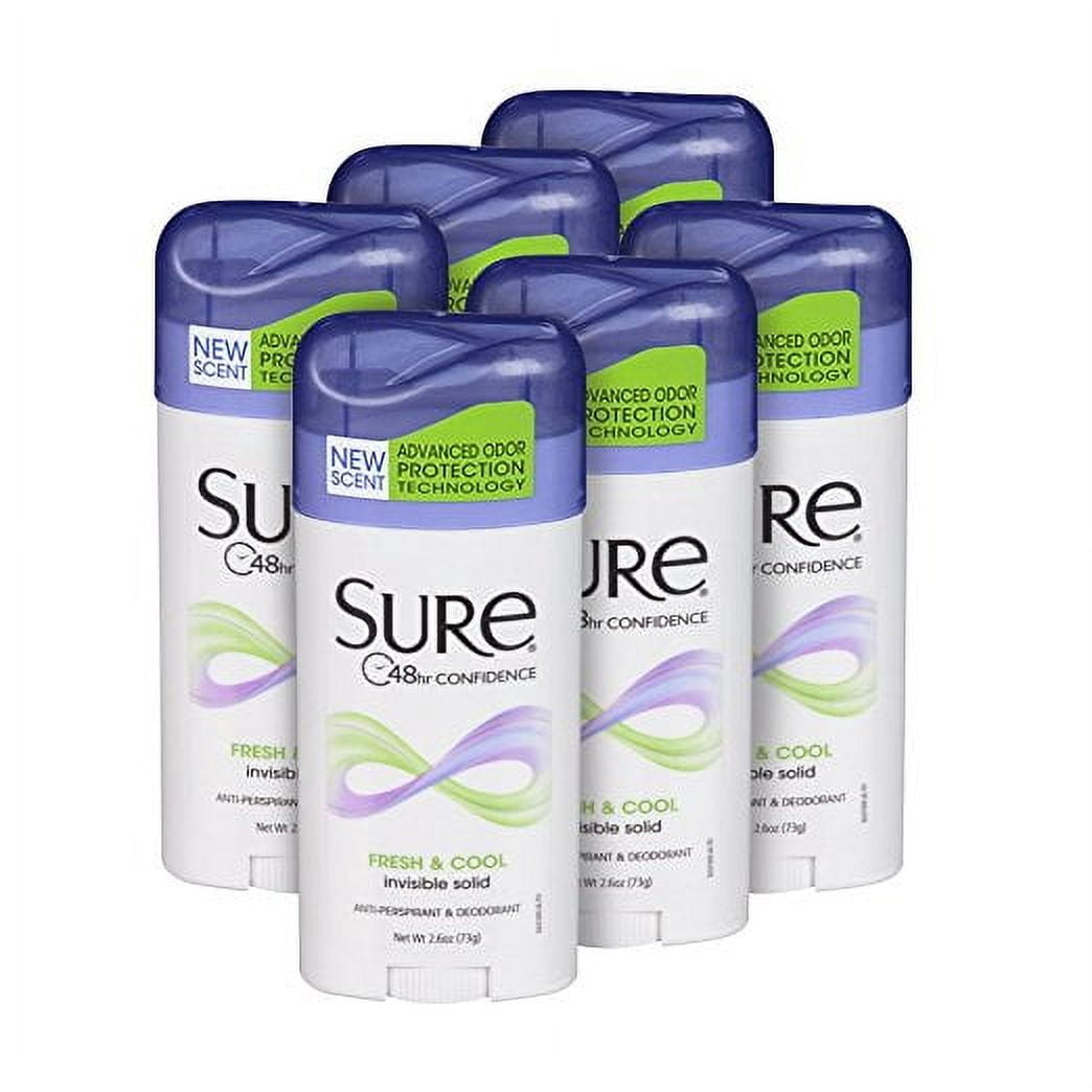 Sure Anti-Perspirant Deodorant, Fresh And Cool, 2.6 Oz - Walmart.com