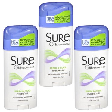 Sure Anti-Perspirant Deodorant Aerosol Spray Regular Scent 6oz Each ...