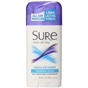 Sure Wide Anti-Perspirant Deodorant Original Solid Regular Scent 1.70 ...