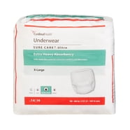 Cardinal Health Incontinence Underwear, Disposable Adult Diaper - Heavy ...