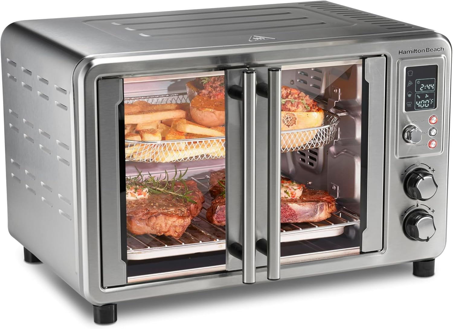 Sure Crisp 6-in-1 XL Digital Toaster Oven Combo, With Easy-Access ...