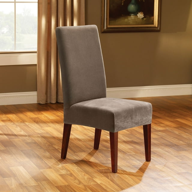 Sure Fit Stretch Pique Short Dining Room Chair Slipcover - Walmart.com