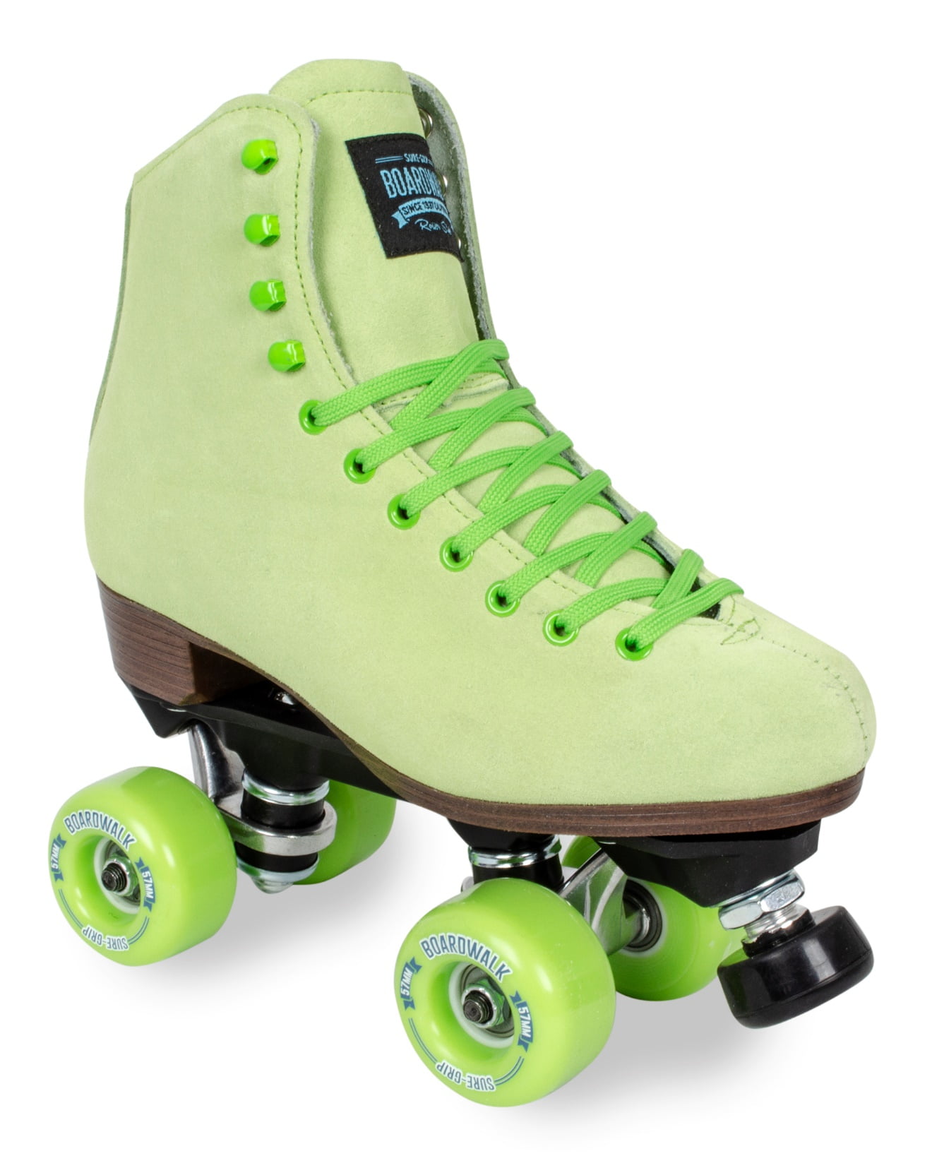 Sure Grip Quad Outdoor Skates - Boardwalk (Key Lime) - Walmart.com