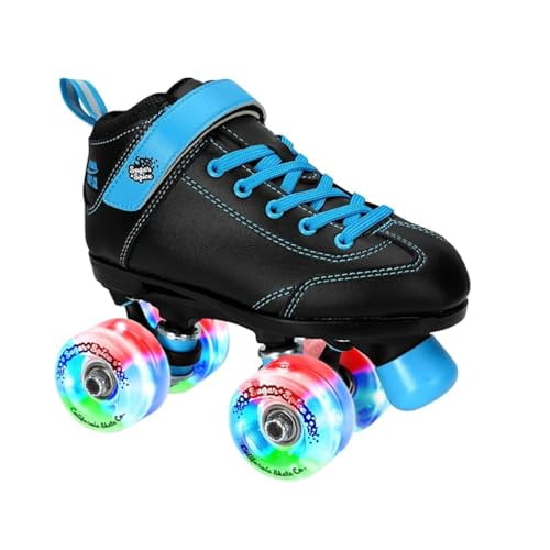Sure-Grip Sugar & Spice Kids Roller Skates - Durable Vinyl Boot with ...