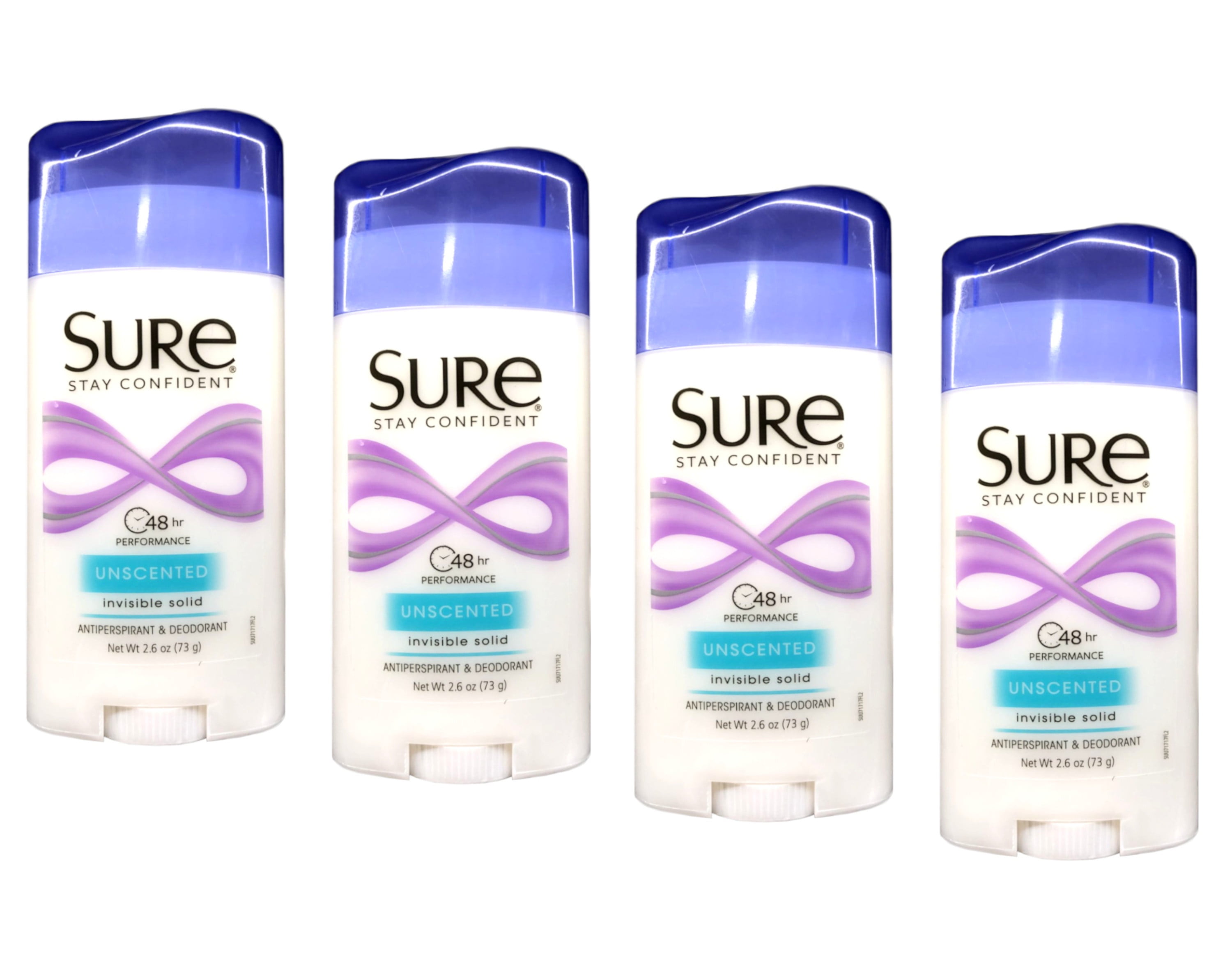 Sure Invisible Solid Anti-Perspirant & Deodorant Unscented - 2.6 oz ...