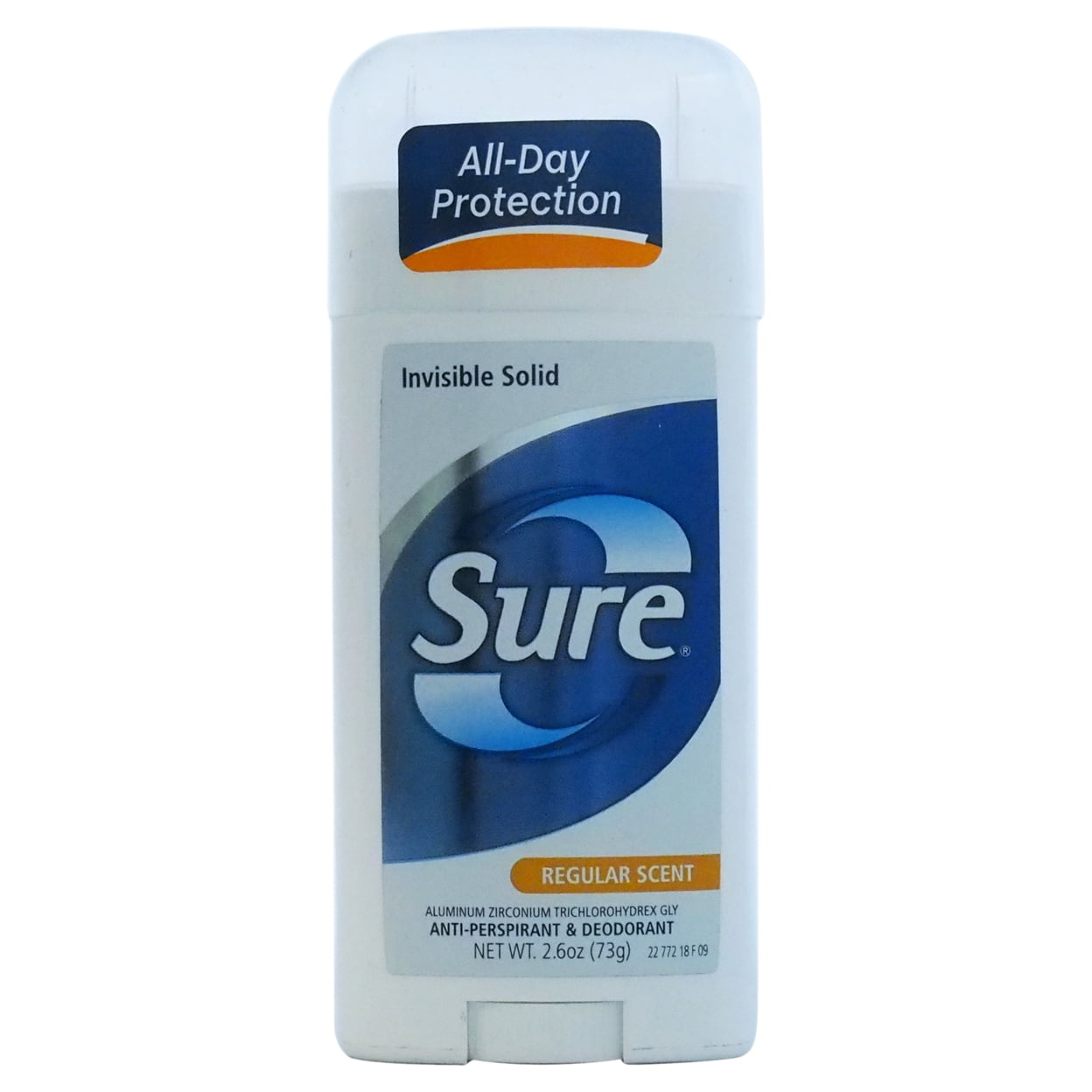 Sure Invisible Solid Reg -2.6Oz - Walmart.com