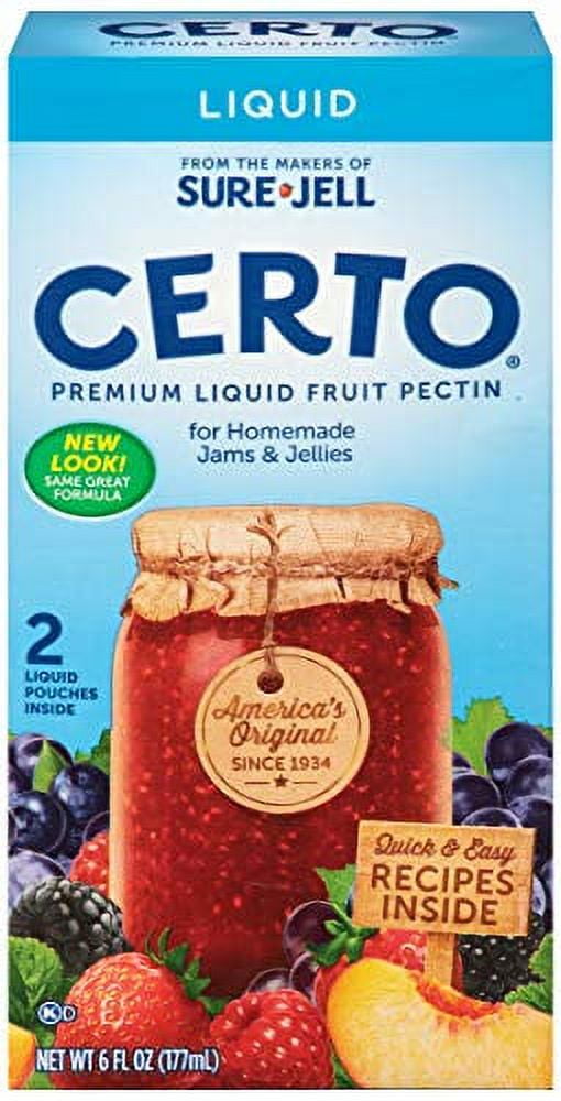 Sure Jell Certo Premium Liquid Fruit Pectin, 6 oz - Walmart.com