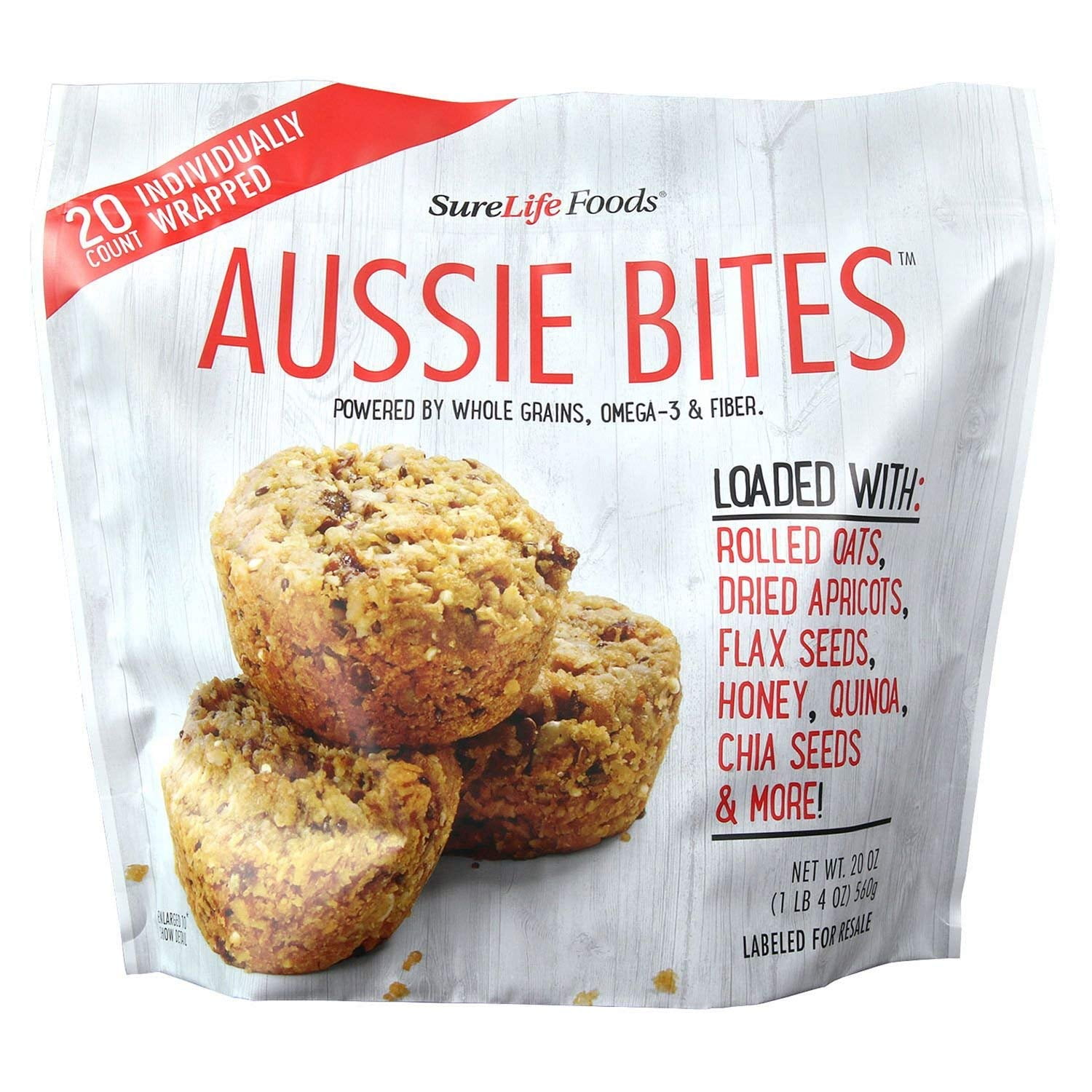 Sure Life Foods Aussie Bites (20 oz., 20 ct.) - Walmart.com