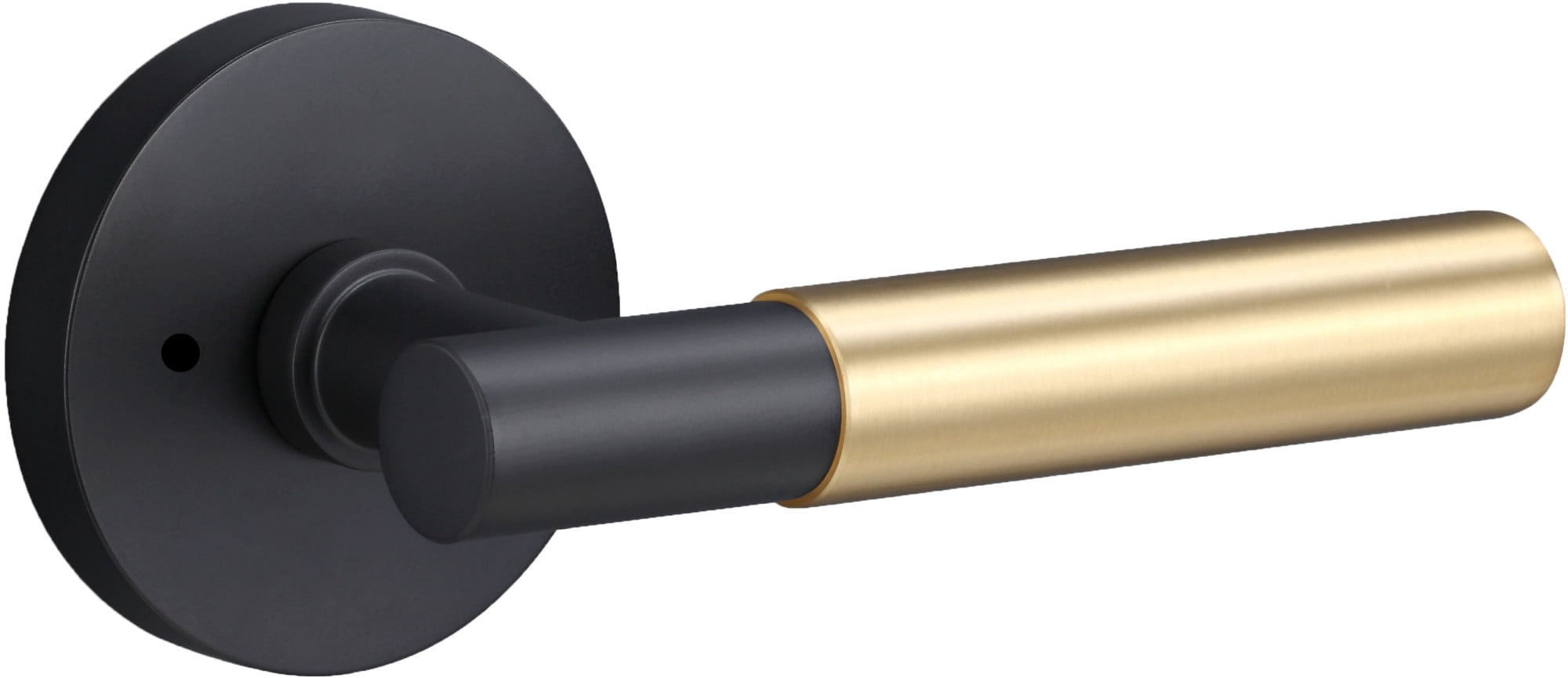 Sure-Loc AP102-RD FBL GRIP-SM SB Aspra Round Privacy Door Lever Set ...