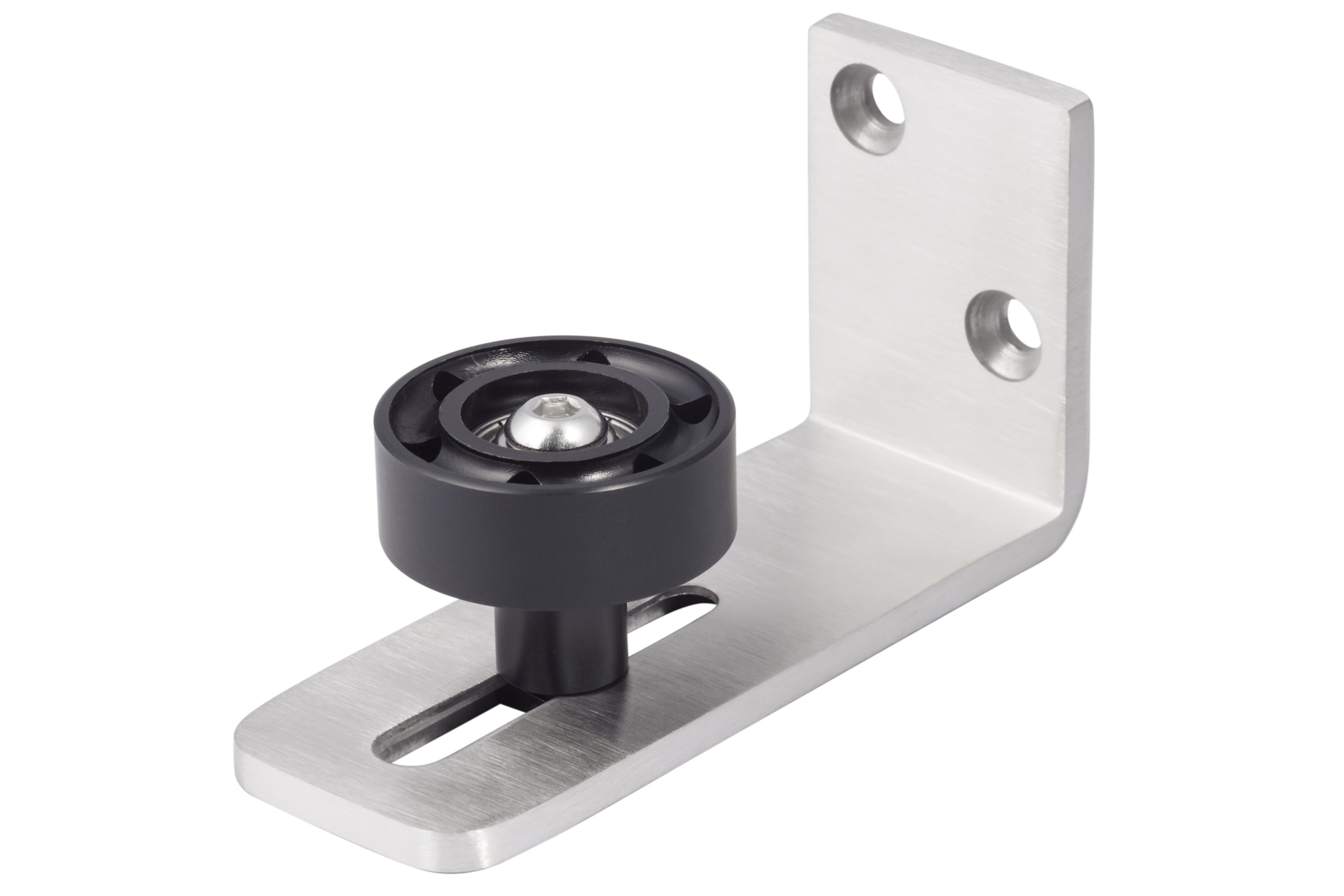 Sure-Loc Barn-Rgd Wall Mounted Barn Track Roller Guide - Nickel ...