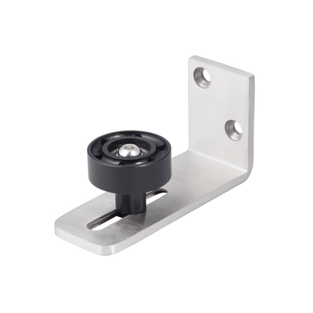 Sure-Loc Barn-Rgd Wall Mounted Barn Track Roller Guide - Nickel ...