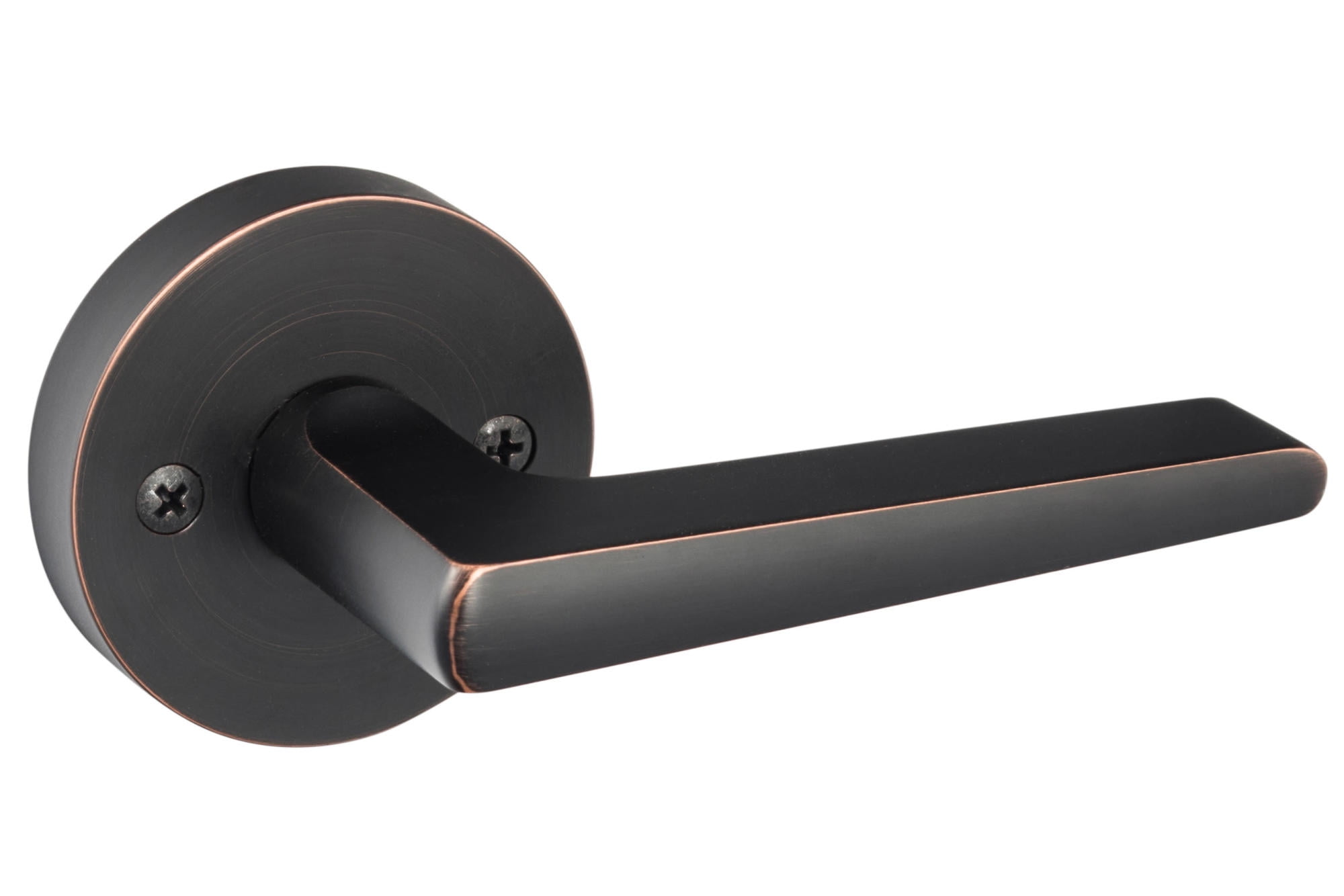 Sure-loc Basel-Round Lever Handleset Interior Trim - Walmart.com