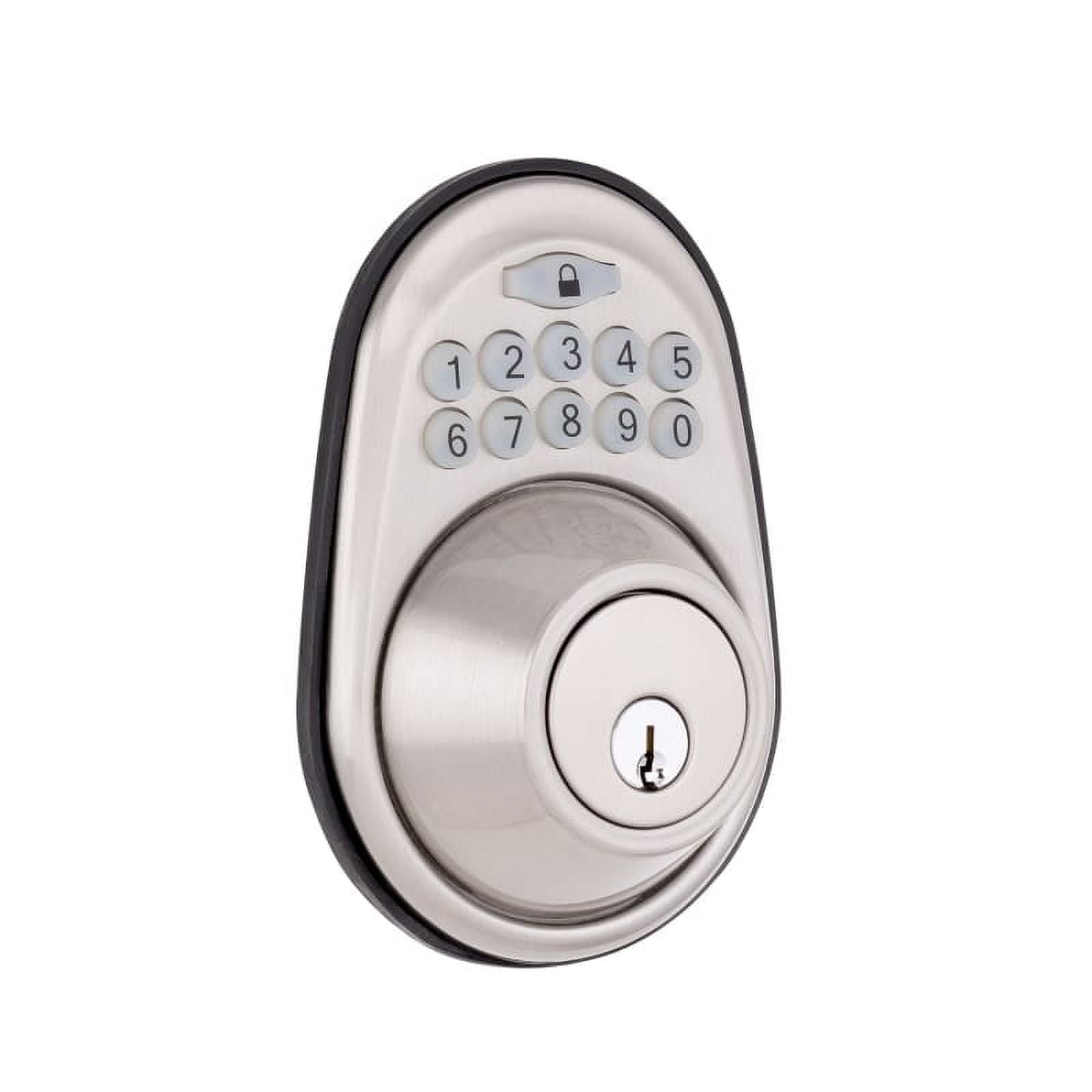 Sure-Loc Dk201-Rd Electronic Single Cylinder Keyless Entry Deadbolt ...