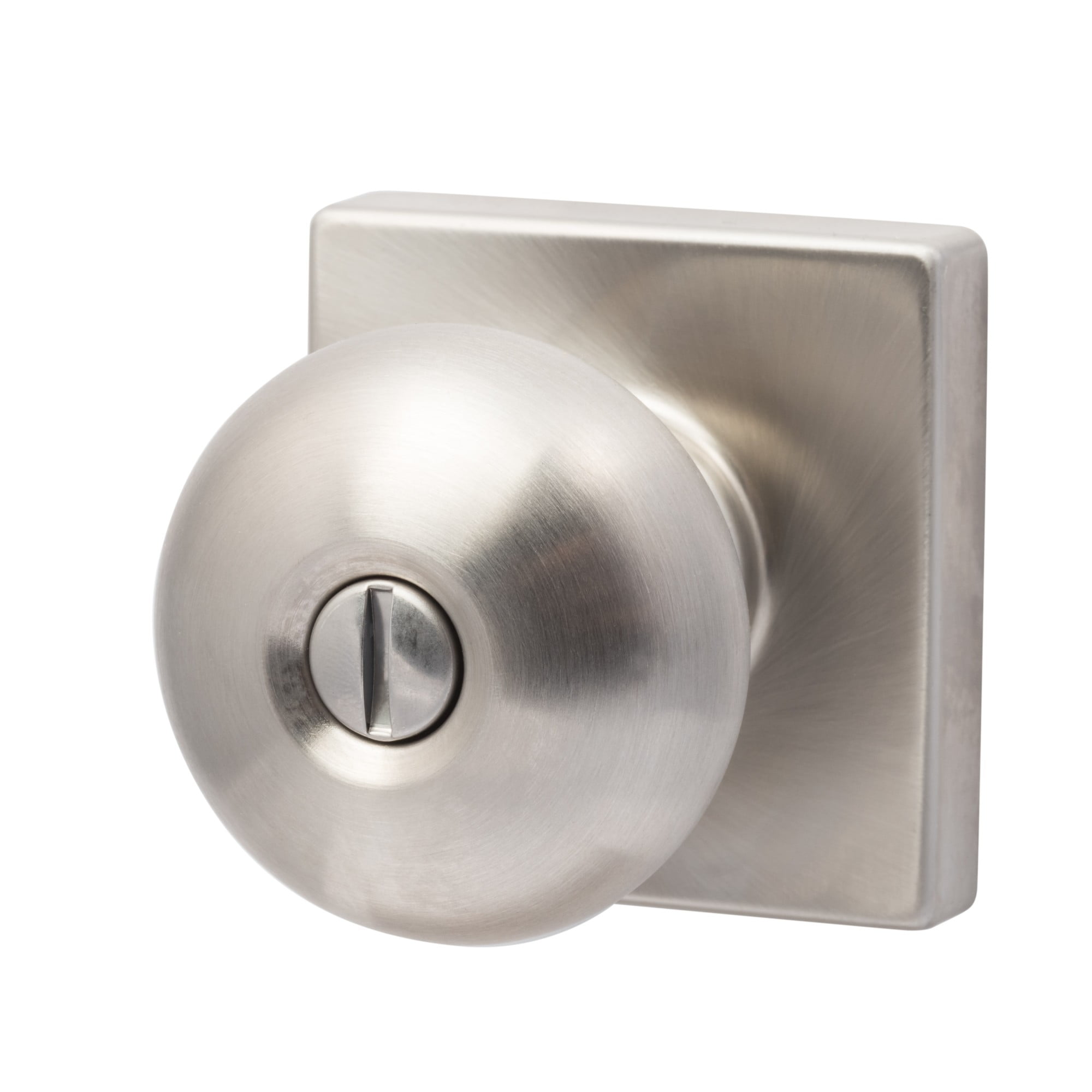 Sure-Loc Du102-Sq Durango Privacy Door Knob Set - Nickel - Walmart.com