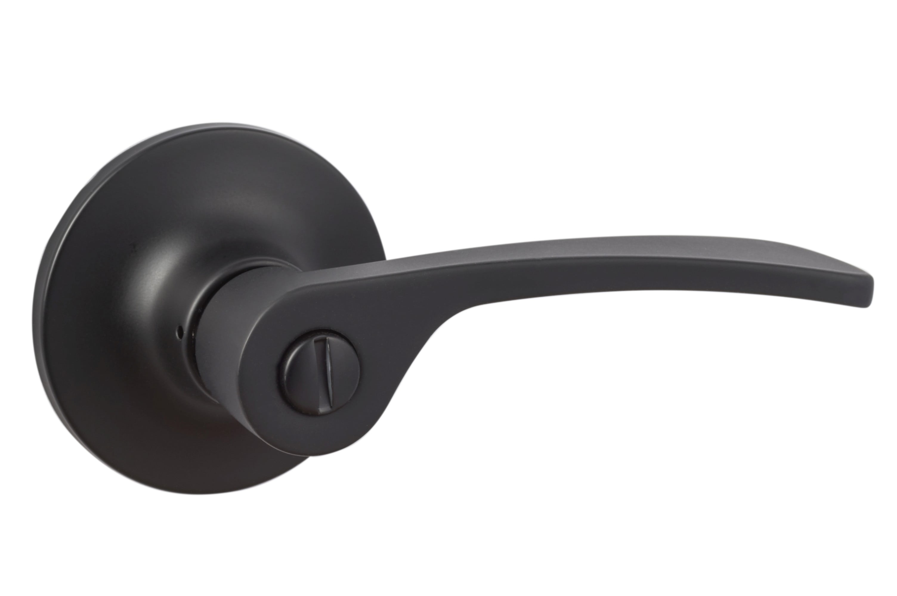 Sure-Loc Eg102 Edge Privacy Door Lever Set - Black - Walmart.com