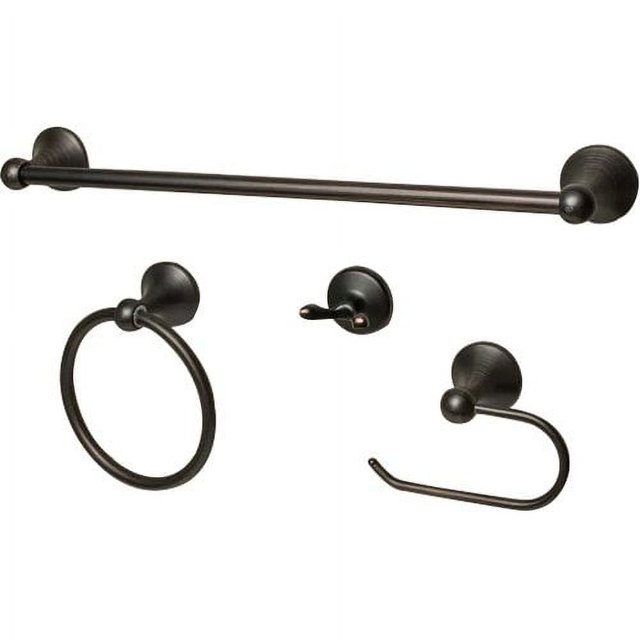 Sure-Loc Hardware Ventura 4 Piece Bathroom Hardware Set - Walmart.com