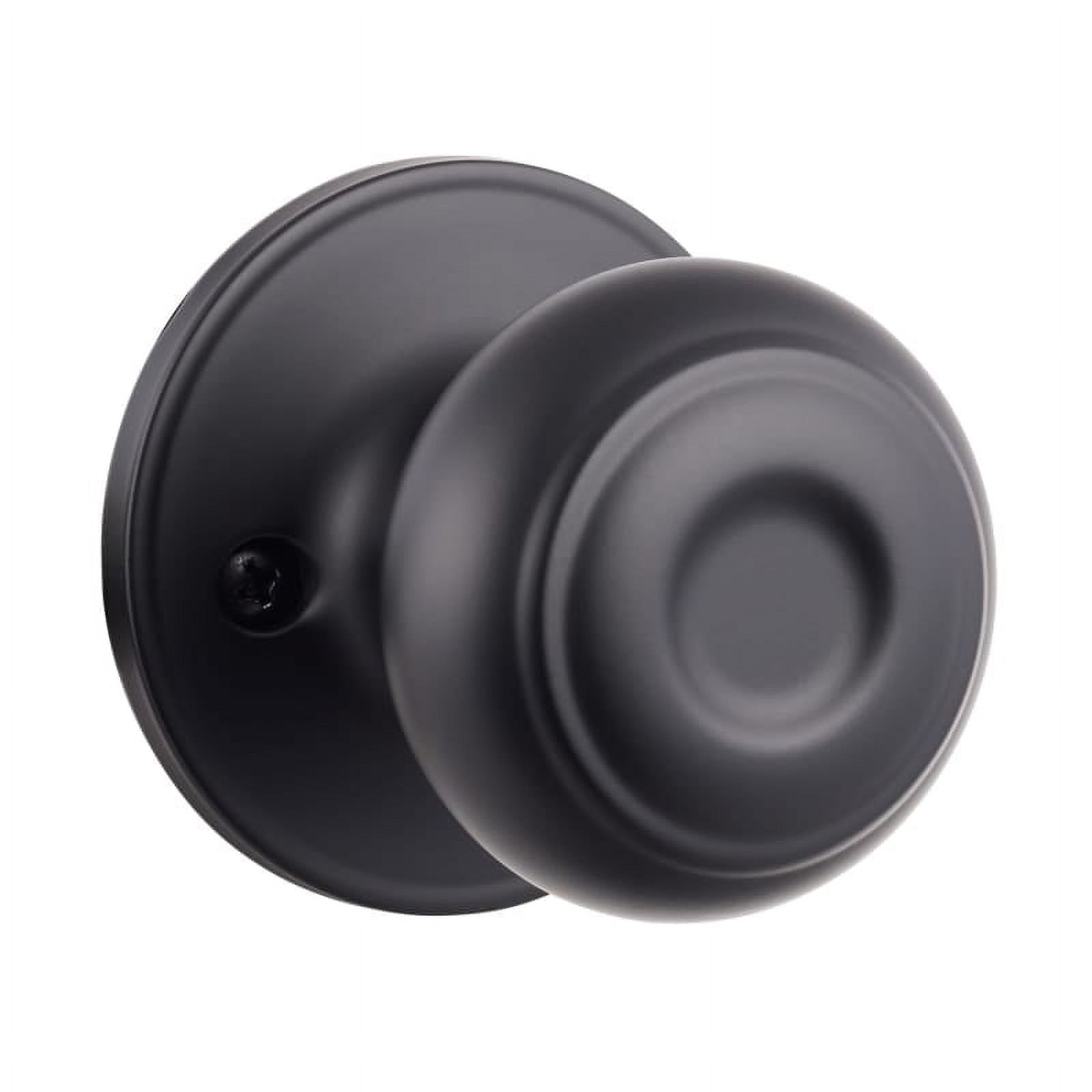 Sure-Loc Jn100-H Juniper Interior Trim Knob - Black - Walmart.com