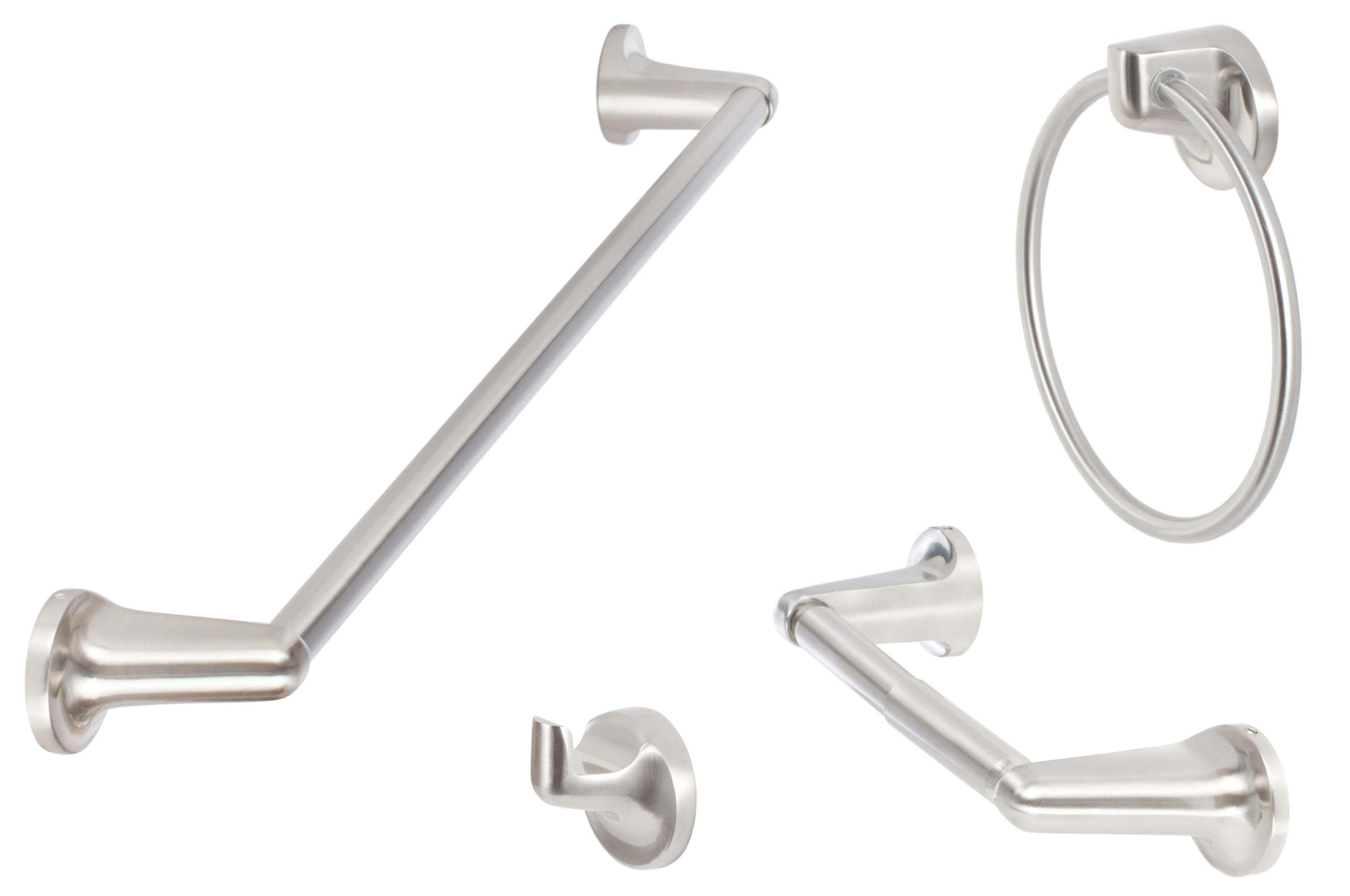 Sure-Loc Sa-Set-Ph2 Sierra 4 Piece Bathroom Package - Nickel - Walmart.com