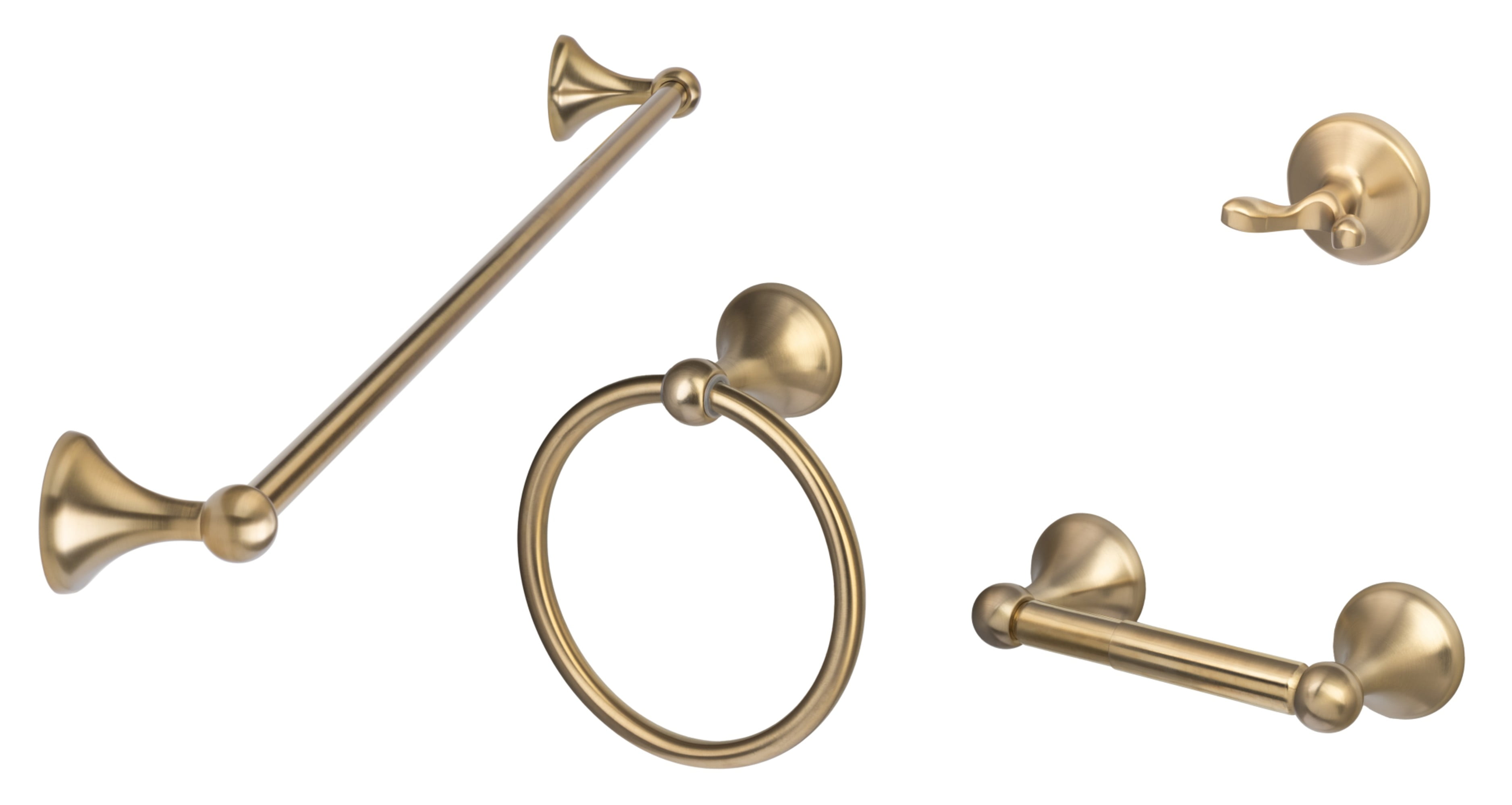 Sure-Loc Vt-Set-Ph2 Ventura 4 Piece Bathroom Package - Brass - Walmart.com