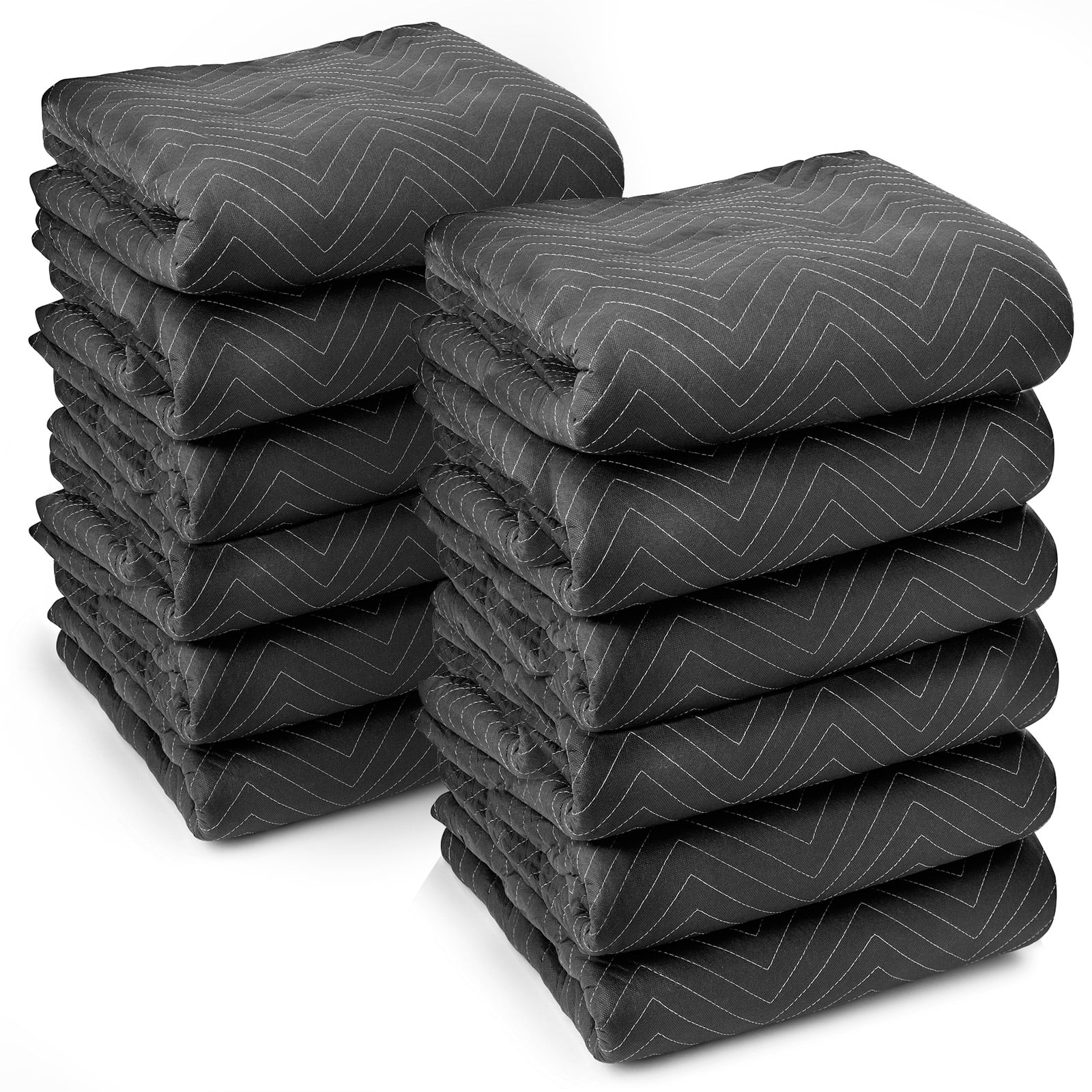 "Sure-Max 12 Pro-Pack Heavy-Duty Moving & Packing Blankets - 80"" x 72 ...