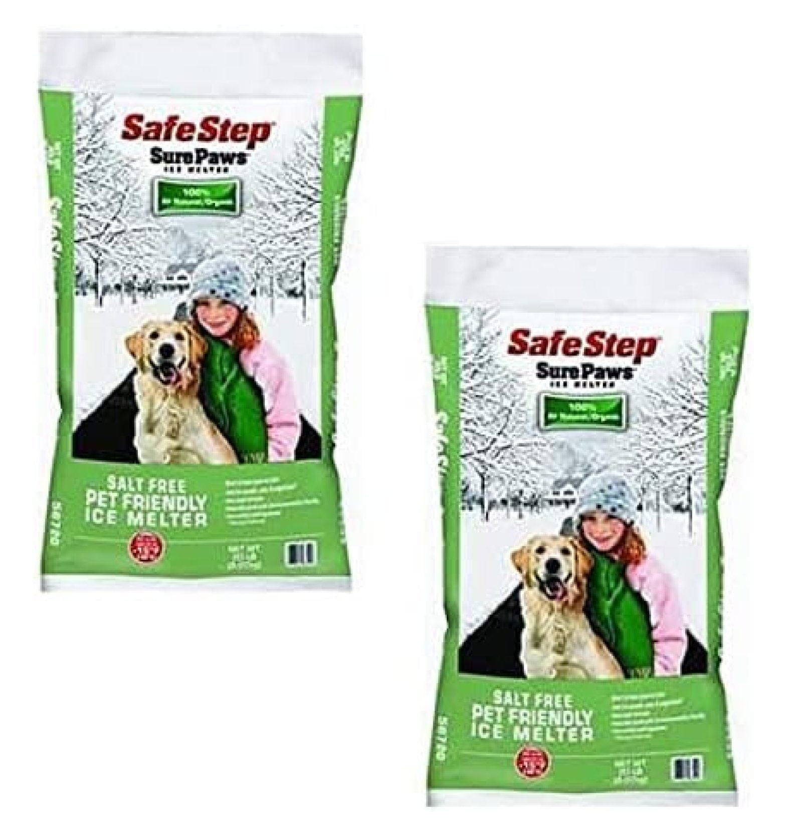 Sure Paws Ice Melter, 20 lb - Pet & Plant Safe Ice Melt for Sidewalks ...