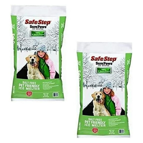 Sure Paws Ice Melter, 20 lb - Pet & Plant Safe Ice Melt for Sidewalks ...