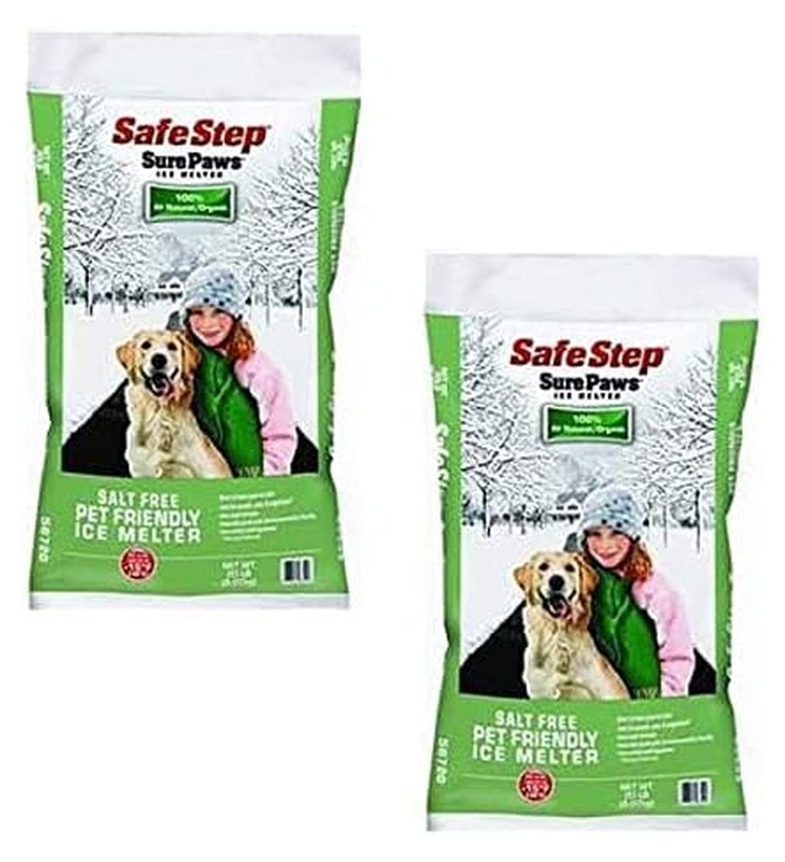 Sure Paws Ice Melter, 20 lb - Pet & Plant Safe Ice Melt for Sidewalks ...