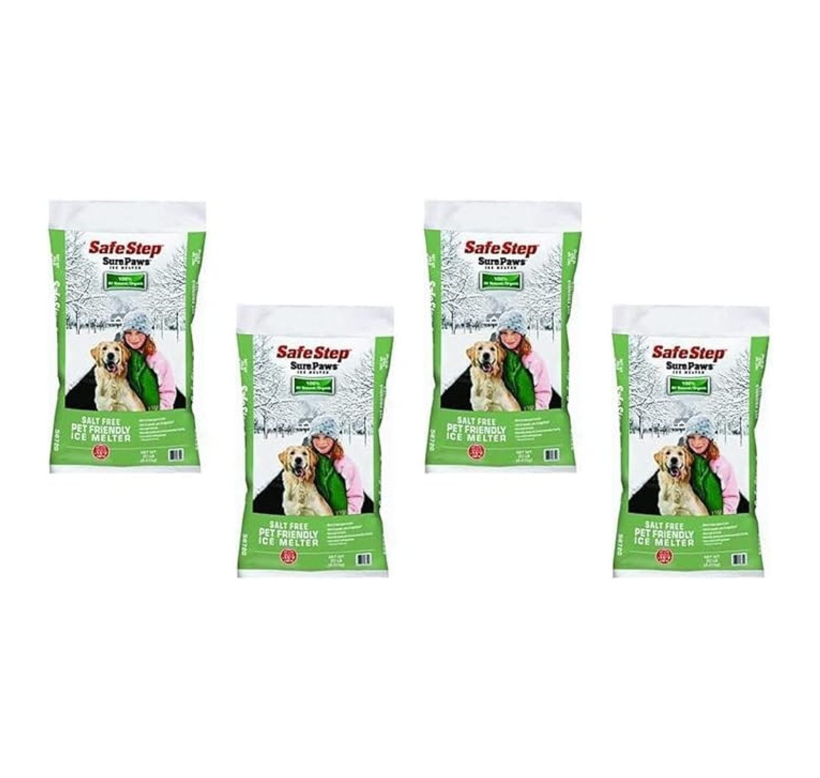 Sure Paws Ice Melter, 20 lb - Pet Safe Ice Melt for Concrete, Driveways ...