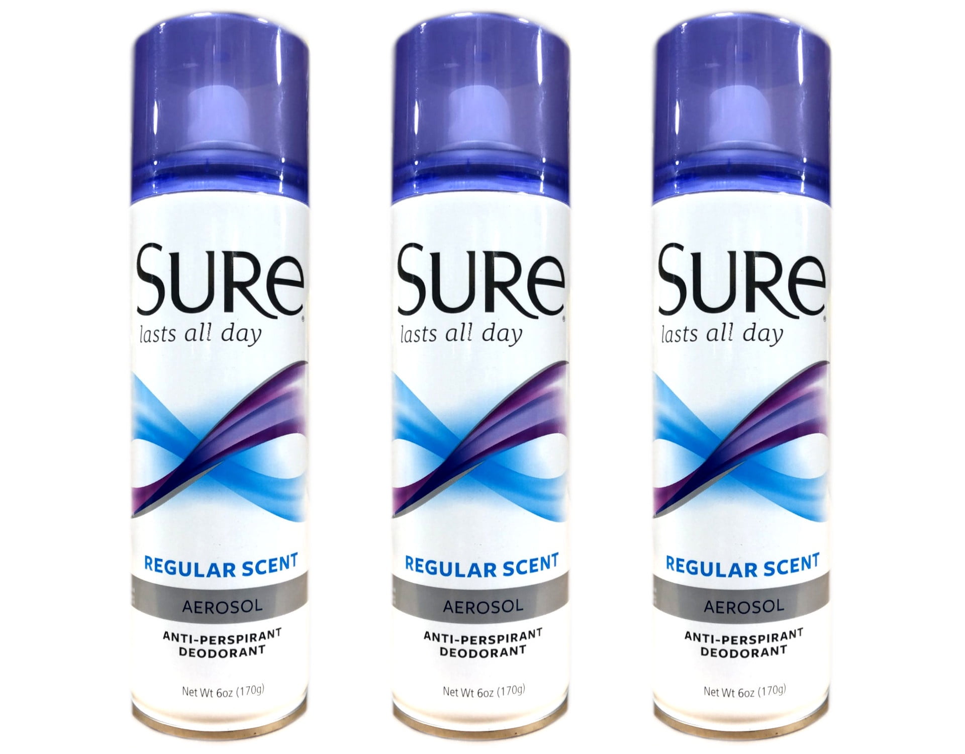 Sure Regular Scent Aerosol Antiperspirant and Deodorant - 48-Hour ...