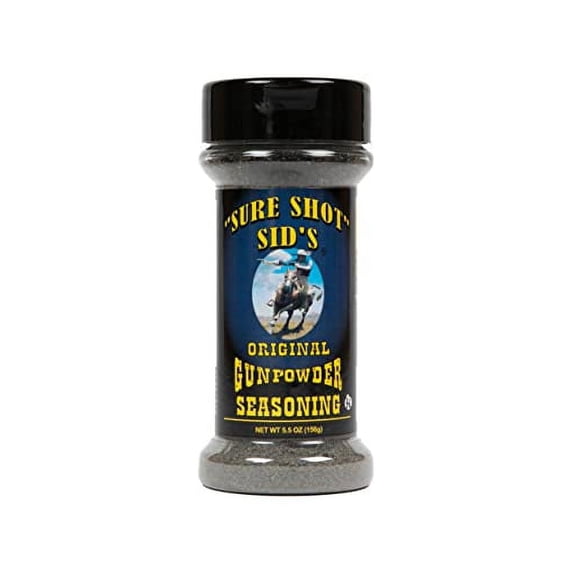 Sure Shot Sid?s Gunpowder Seasoning - Famous Bbq Rub Powder Grill ...