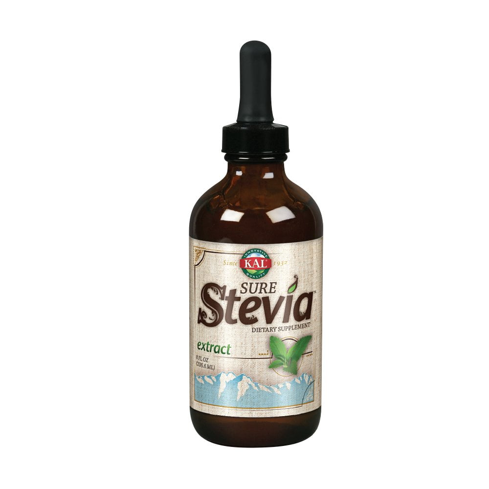 Sure Stevia Extract Zero Calorie Sweetener, Low Carb, Plant Based Liquid Stevia Drops, Great ...