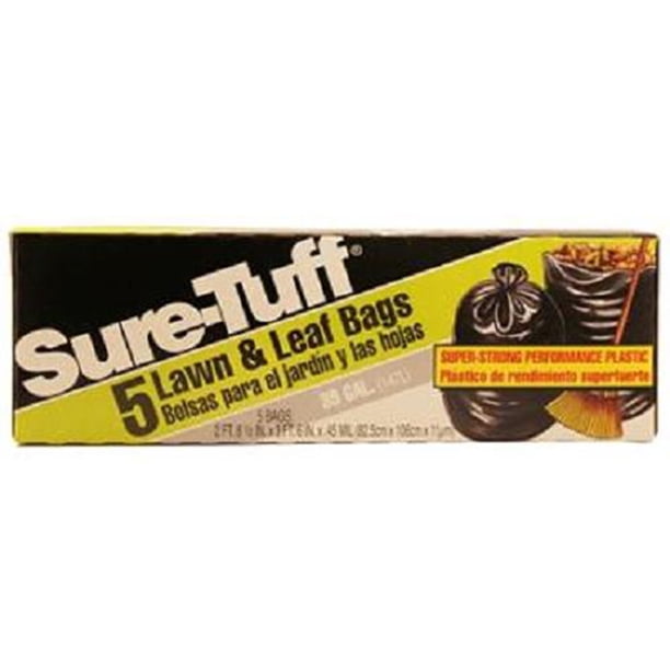 Sure-Tuff, Lawn & Leaf Bag 39Gal (Light Green), Count 1 - Garbage Bags ...