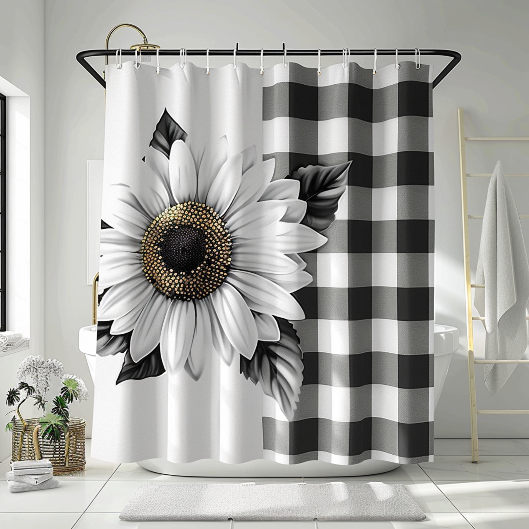 Sure here is a revised title for the Shower Curtain: - Walmart.com