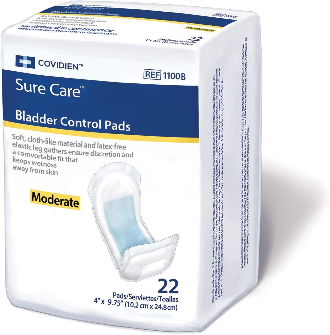 SureCare Bladder Control Pads [SURECARE BLAD control PAD REG], PK/22 ...
