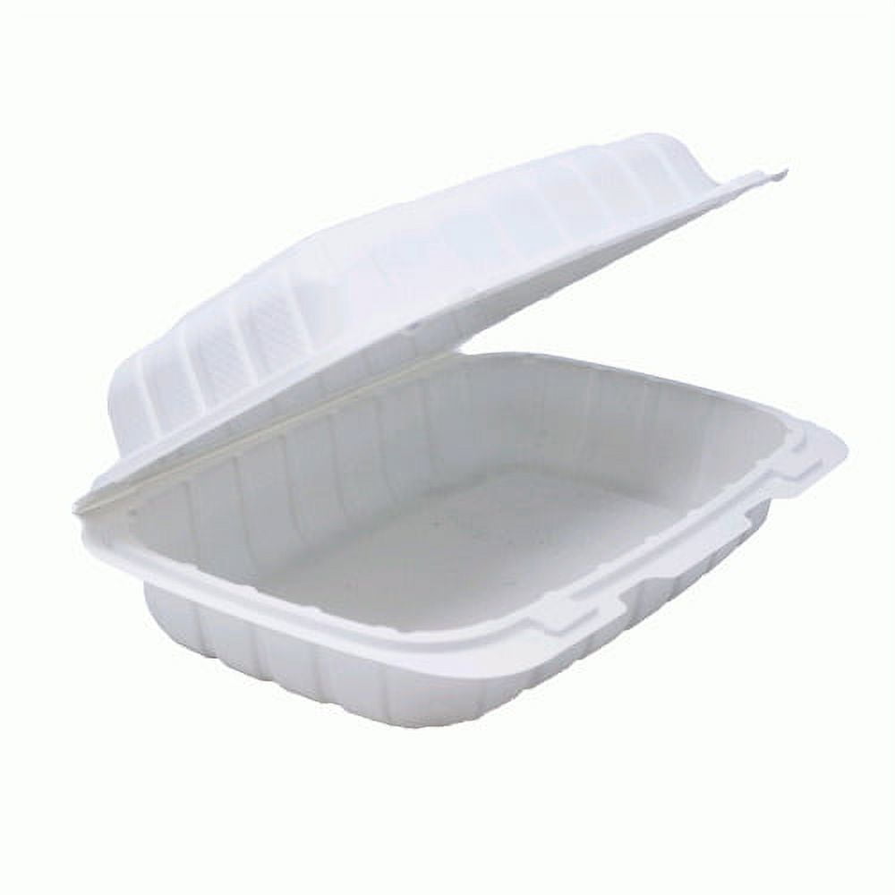 SureEarth One Compartment MFPP Eco-Friendly, Hinged Food Container, 9 ...