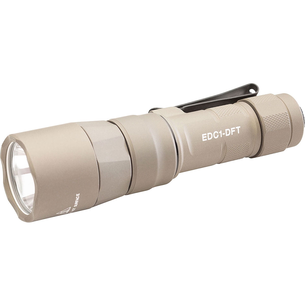 SureFire EDC1-DFT Dual Fuel LED Flashlight, 650 Lumens, Tan, High ...