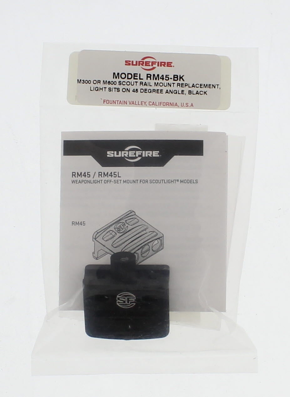 SureFire RM45 Rail Mount for M600 Scout 45-Degree Angle - Walmart.com