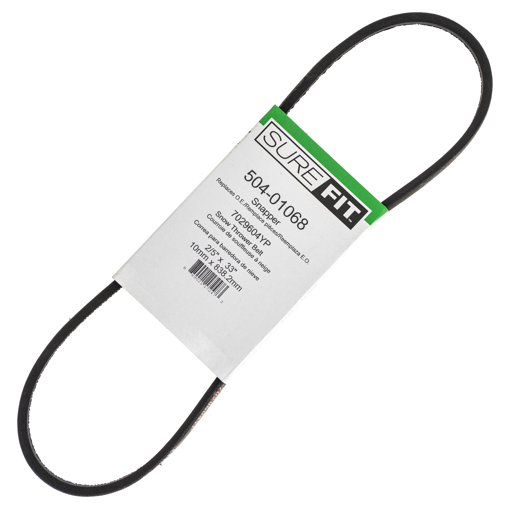 SureFit Auger Drive Belt for Snapper 2-9604 7029604YP 3200 C3203 Snow ...