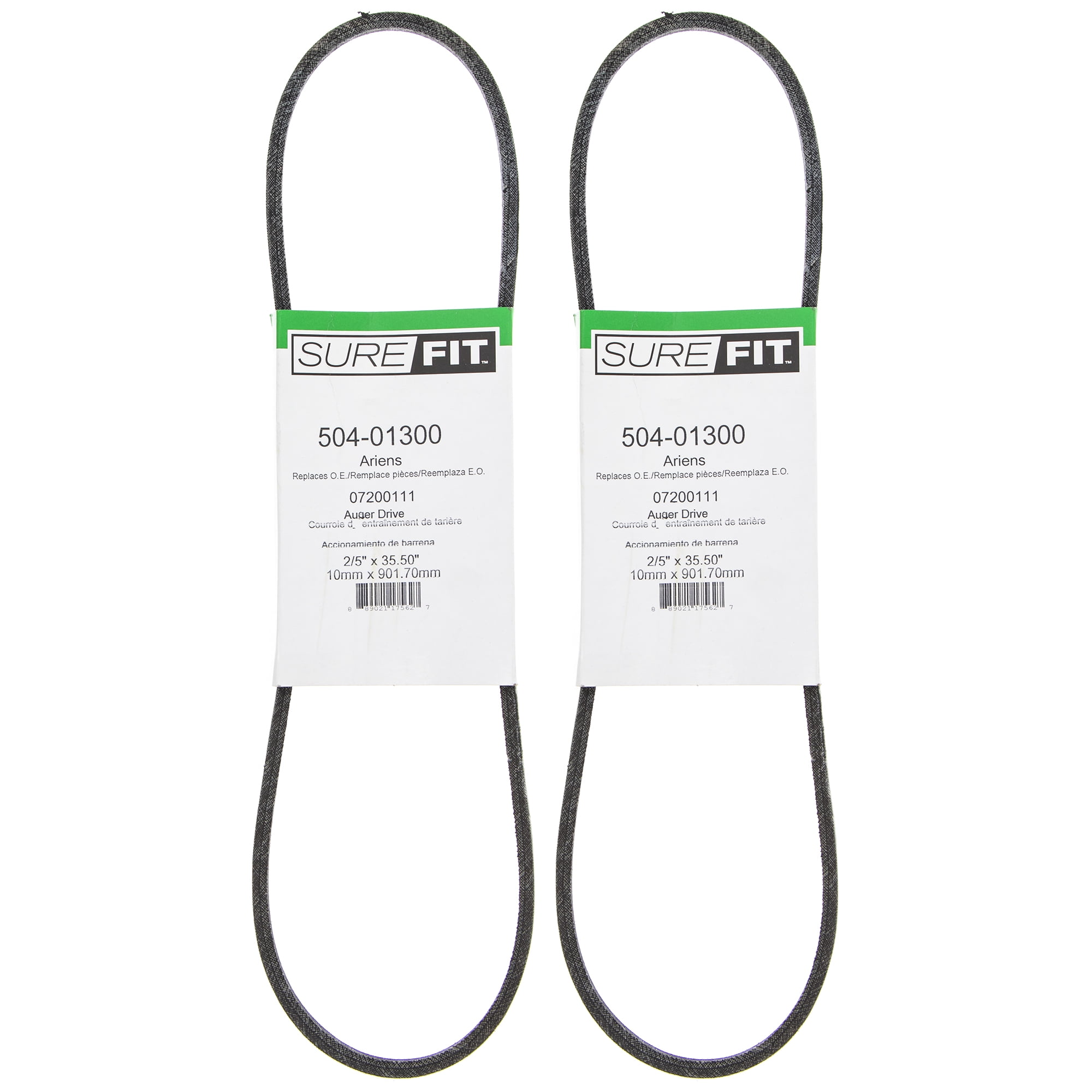 SureFit Auger Drive Belt for Ariens 07200111 ST 824 1027 1130 924 ...