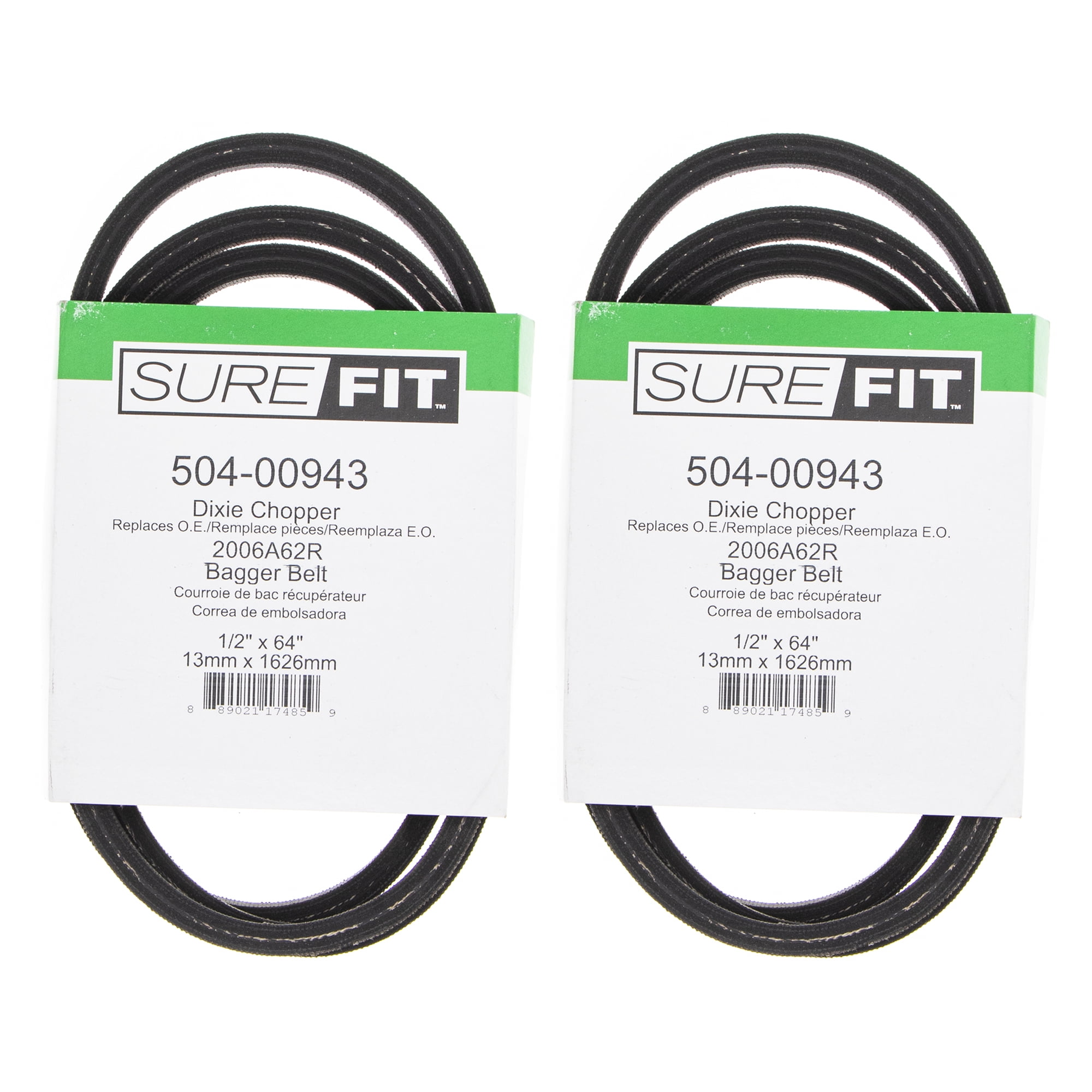 SureFit Bagger Belt 2006A62R Dixie Chopper 2044 2250 2650 2760 Iron ...