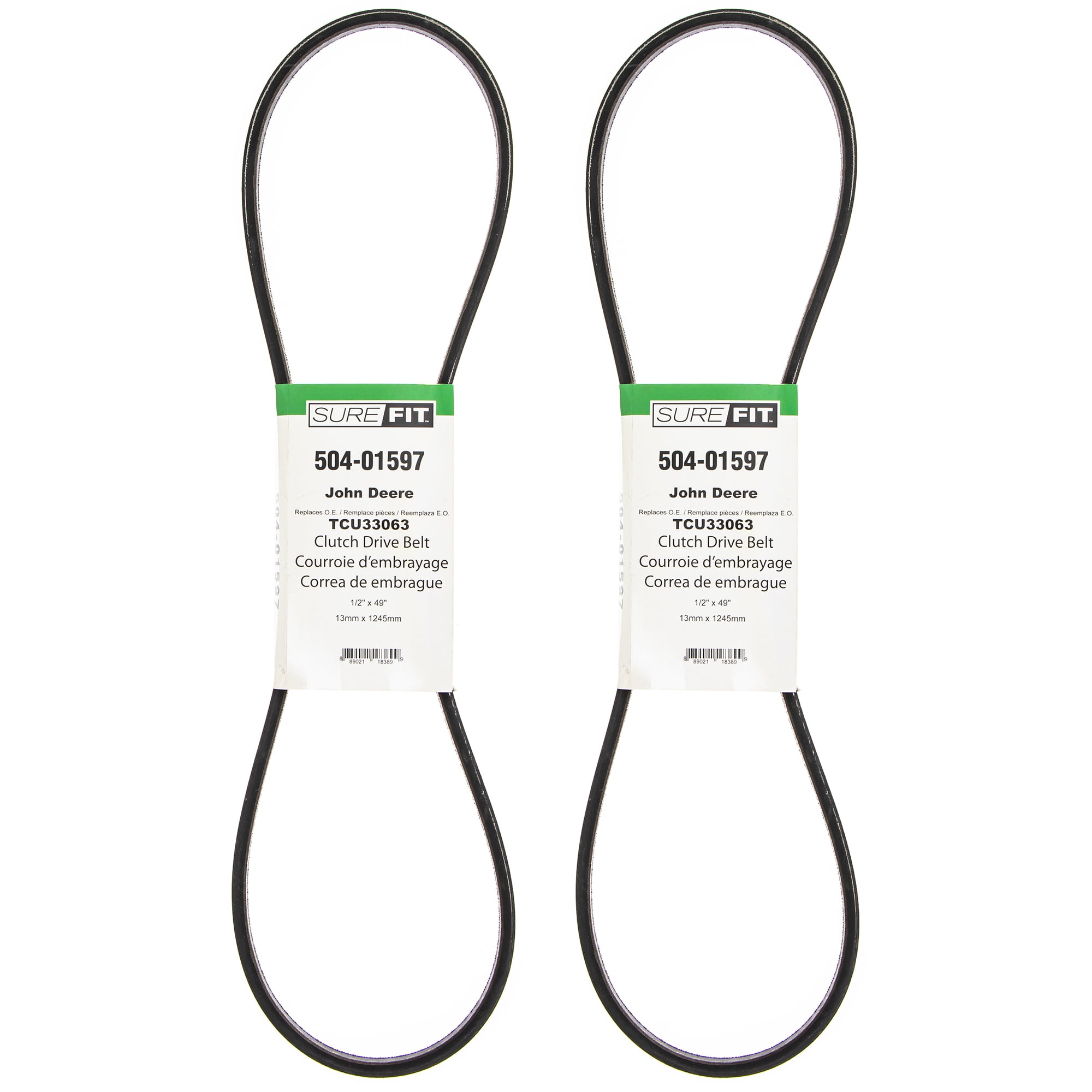 SureFit Clutch Drive Belt TCU33063 John Deere WH36A WHP36A Walk-Behind ...
