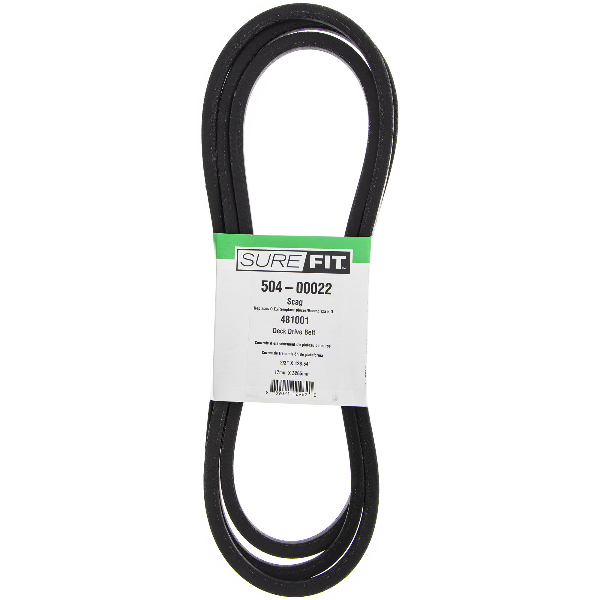 SureFit Deck Drive Belt Replacement For Scag 481001 52" 72" Cut ...