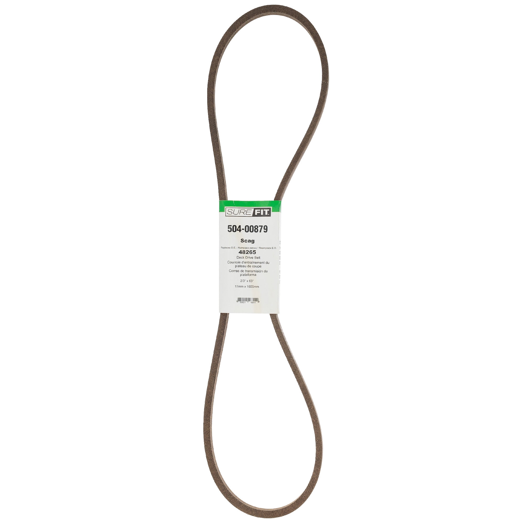 SureFit Deck Drive Belt for Scag 48265 Magnum III Advantage Super Z 61 ...
