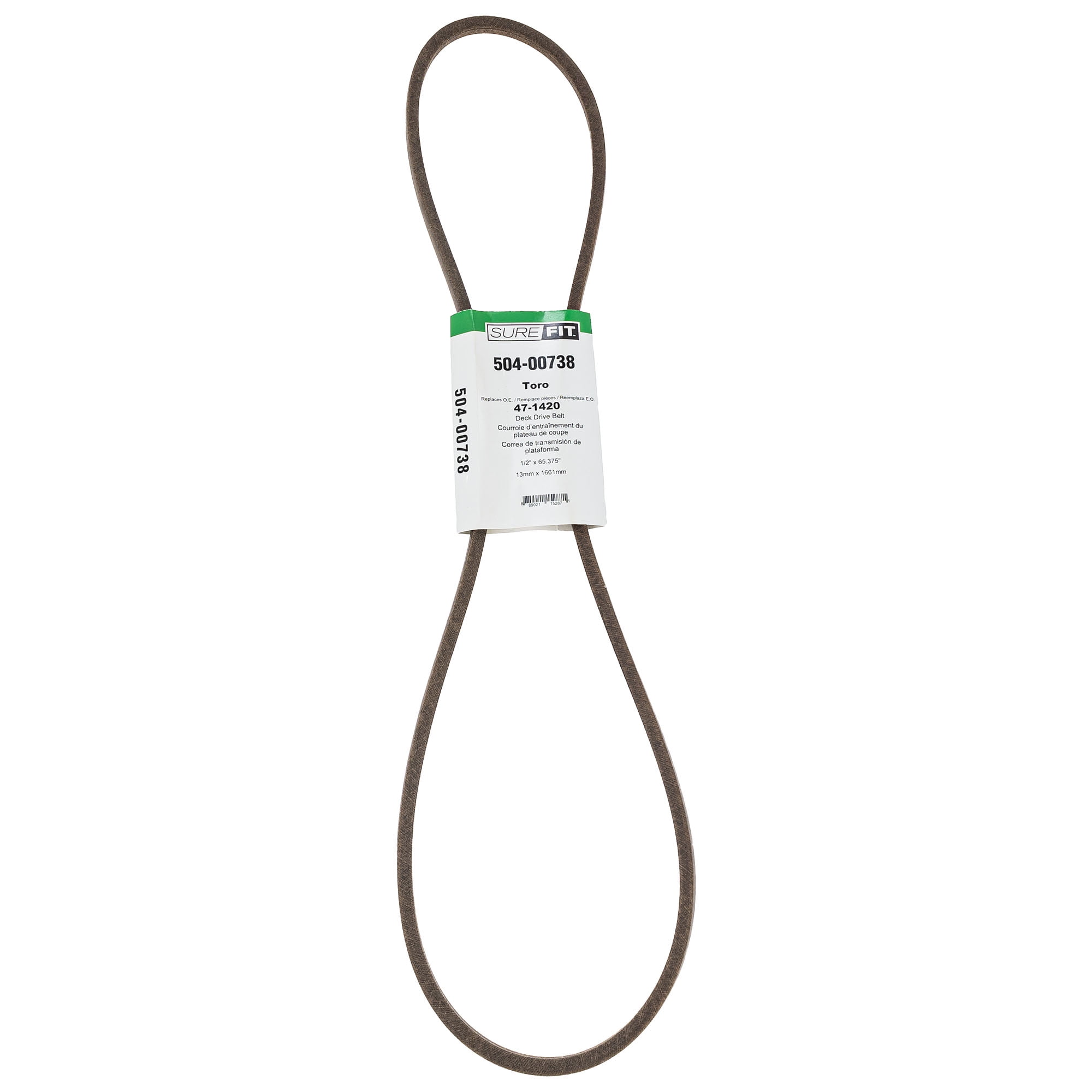 SureFit Deck Drive Belt for Toro 47-1420 Rear Engine Riders 8-32 11-32 ...