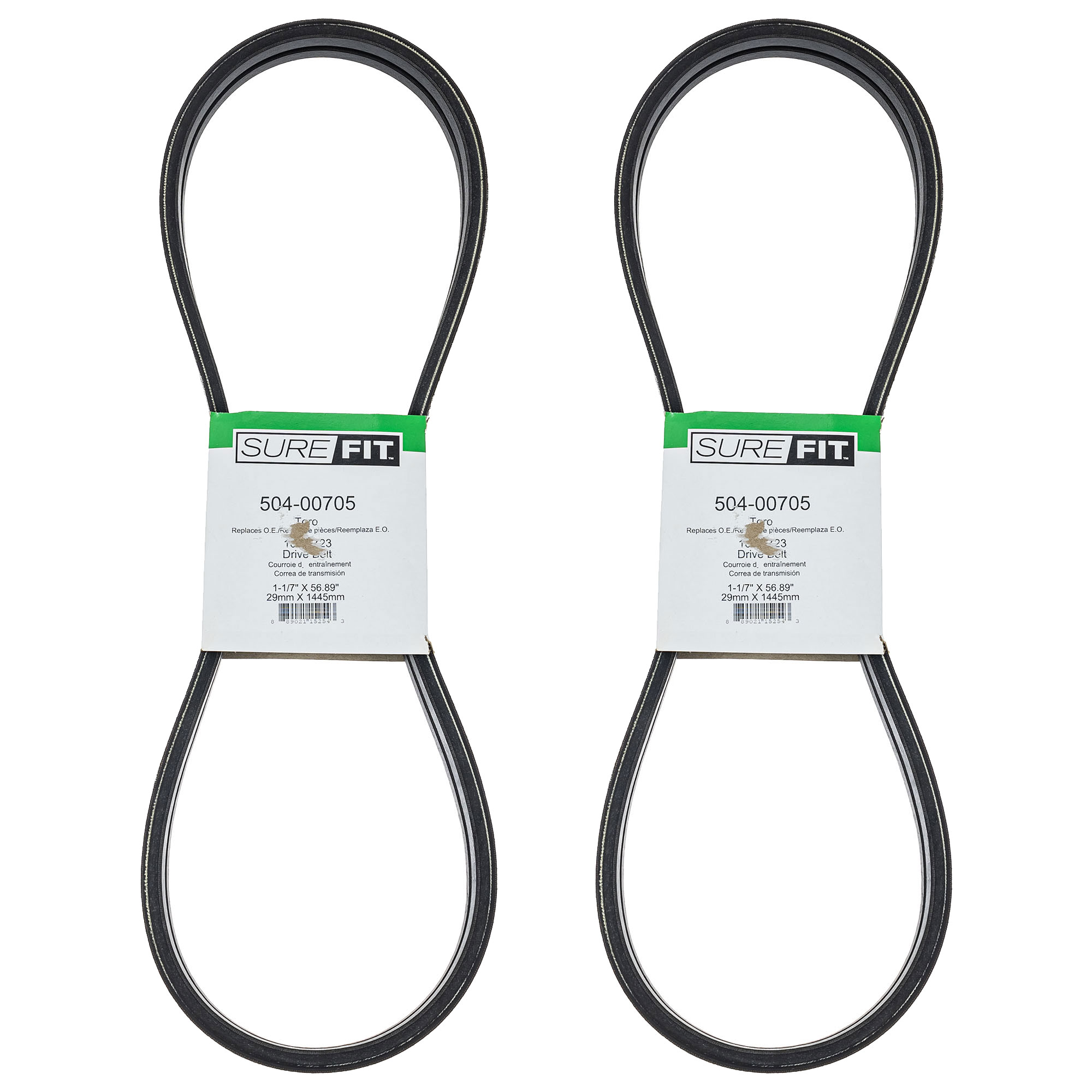 SureFit Drive Belt for Toro 108-2723 Floating Deck Commercial Walk ...