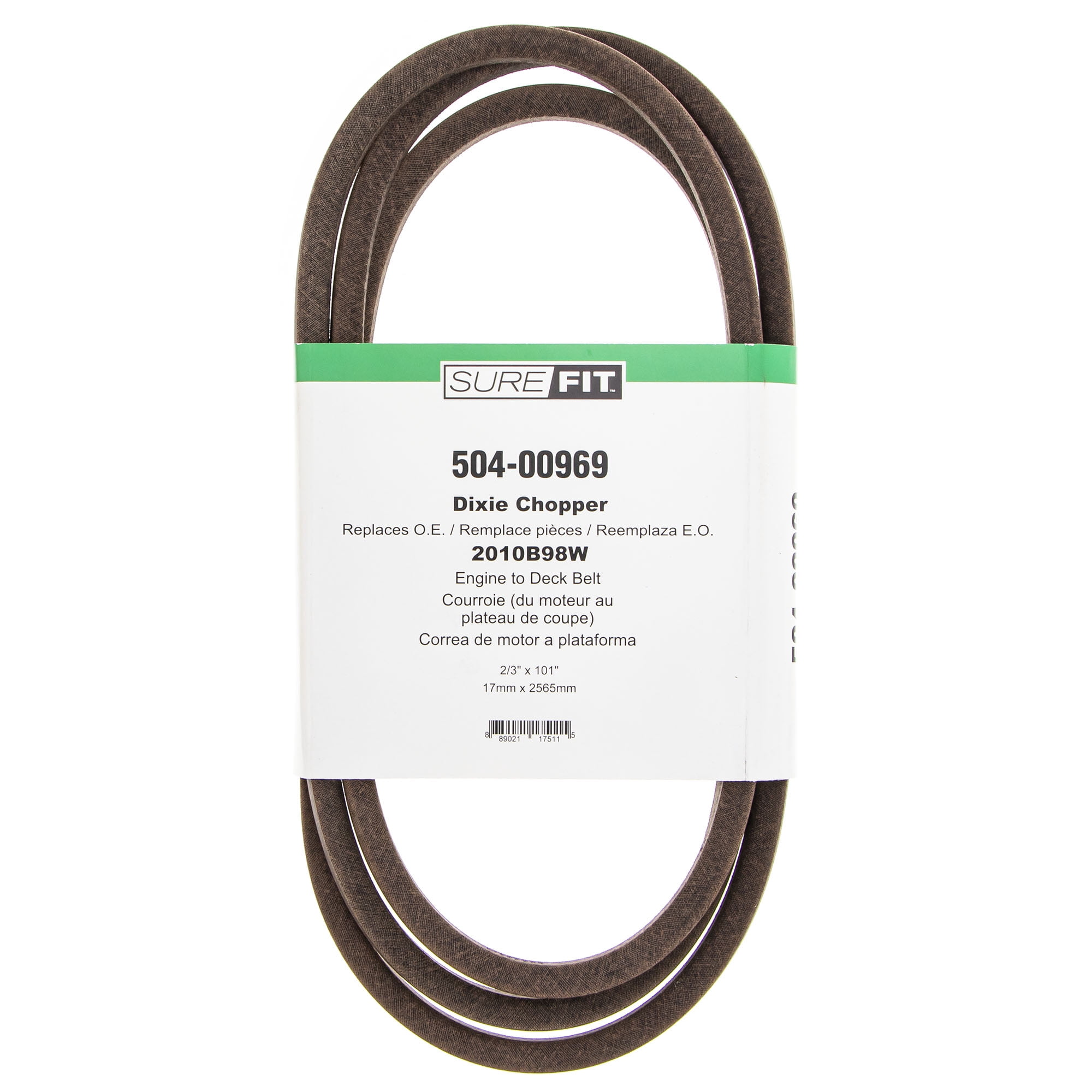 SureFit Engine Deck Belt for Dixie Chopper 2010B98W 3066 3074 LP XC ...