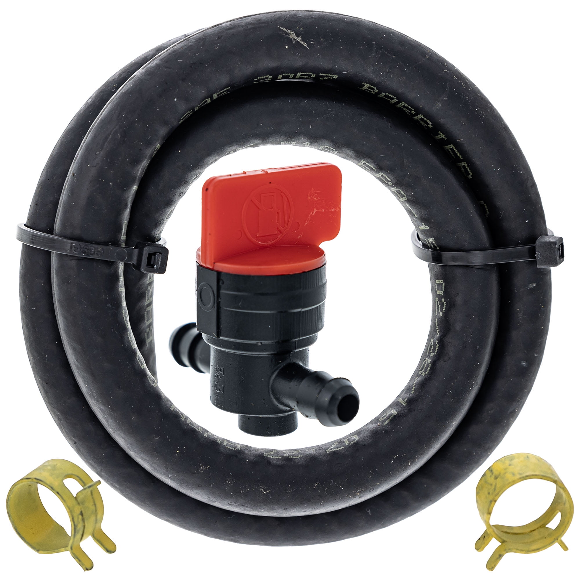 SureFit Engine Gas Shut Off Valve Kit with Fuel Line and Clamps ...