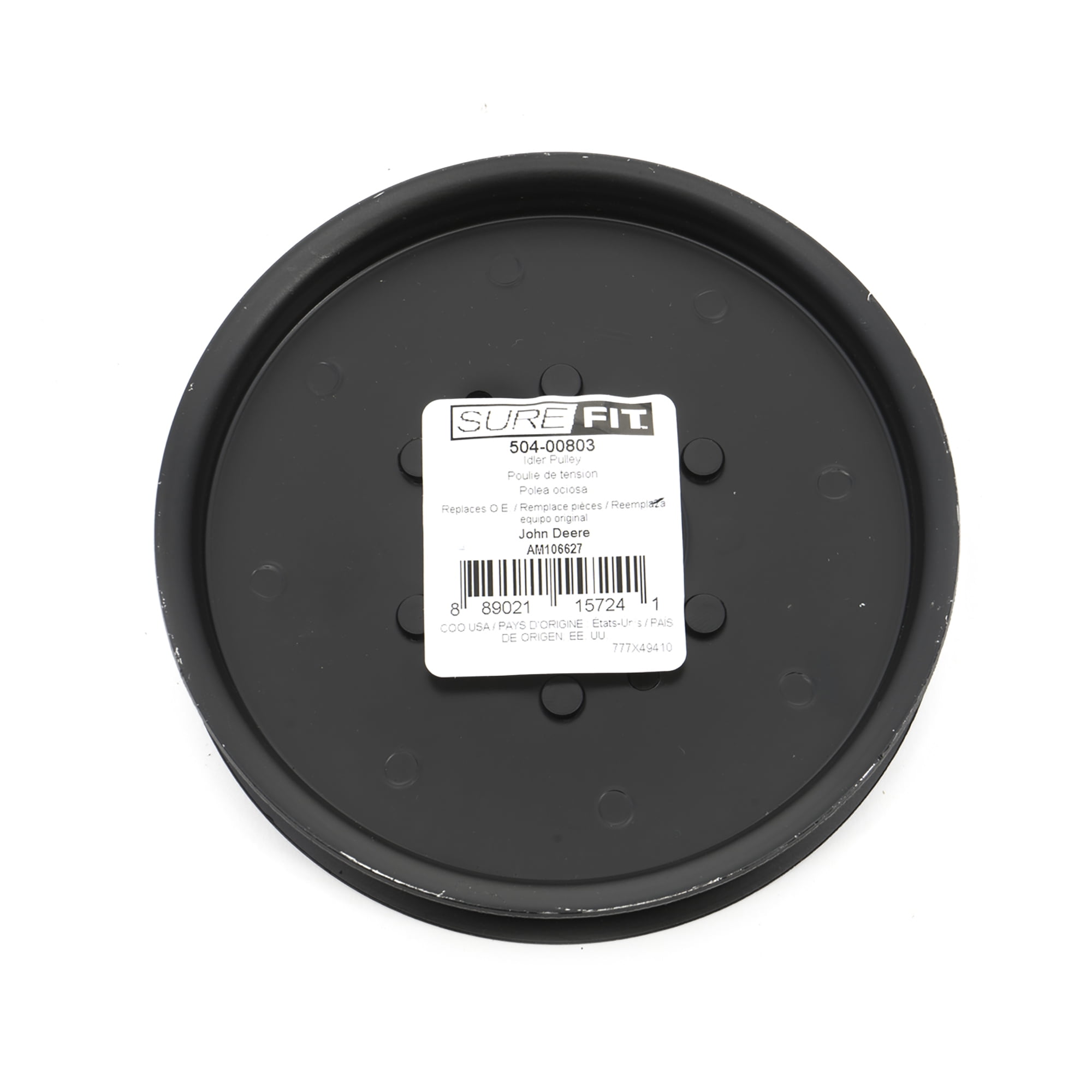 SureFit Flat Idler Pulley John Deere AM106627 GX255 GX325 LT150 LT160 ...
