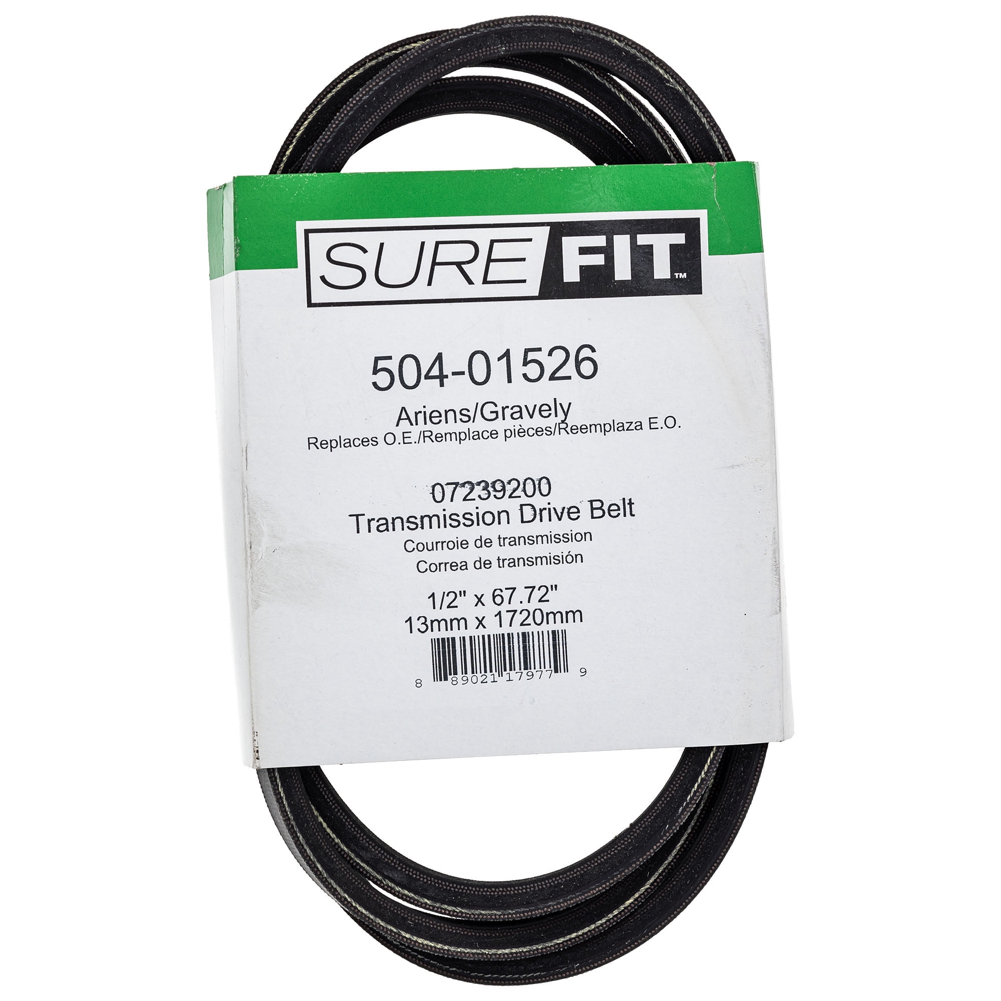 SureFit Transmission Belt for Ariens 07239200 Gravely Zoom 2050 2250 ...