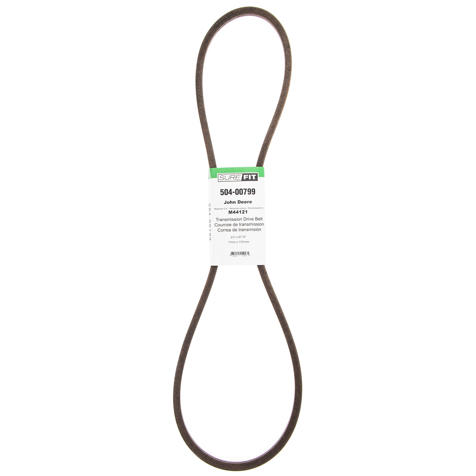 SureFit Variable Speed Drive Belt forJohn Deere M44121 110 110H 112 ...